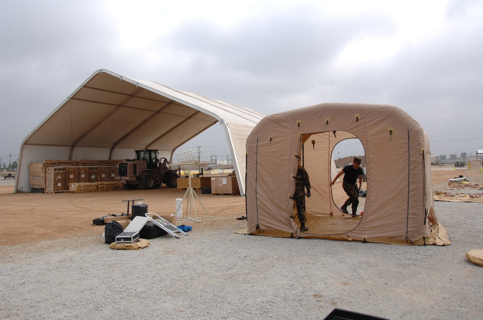 Bivouac Provides Readiness Training For 163d RW CES Troops > United ...