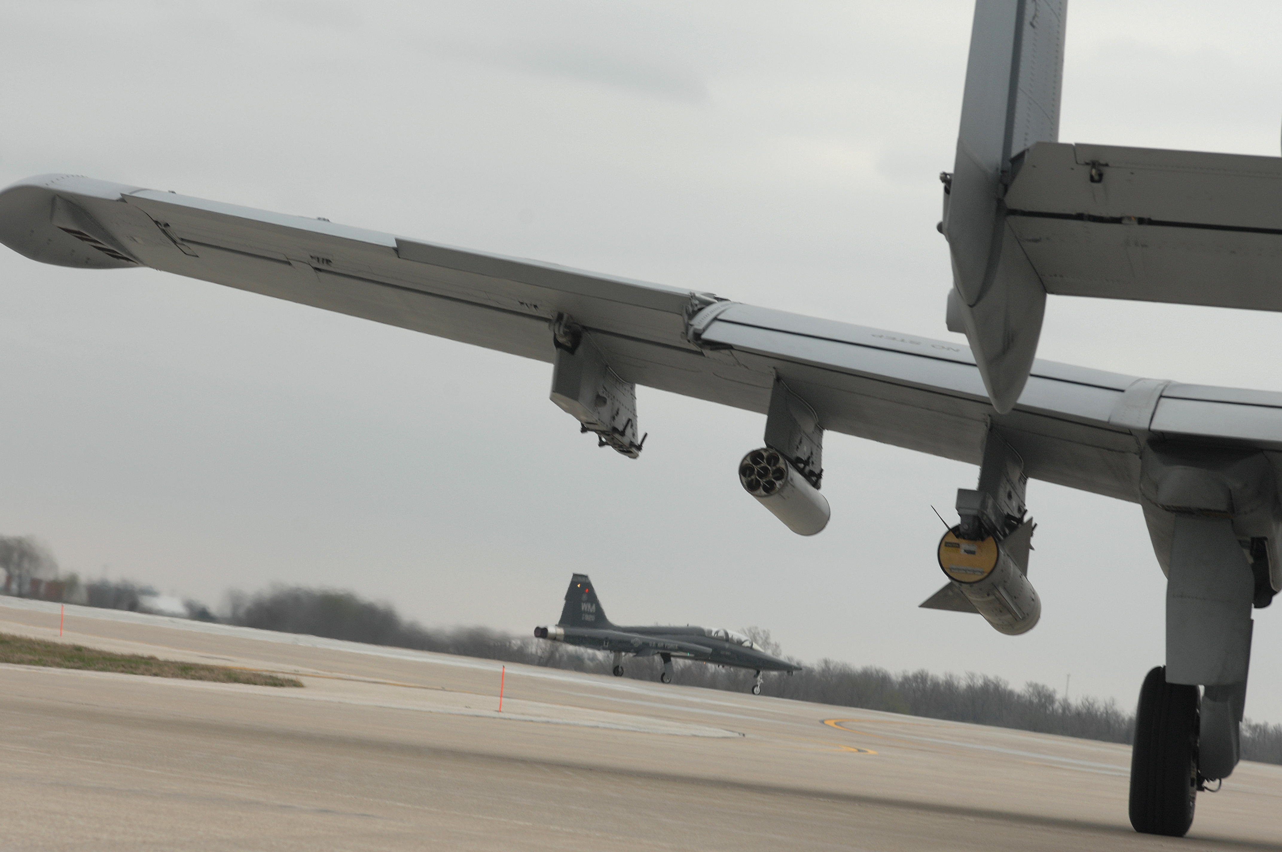 A-10 Perparing for take off