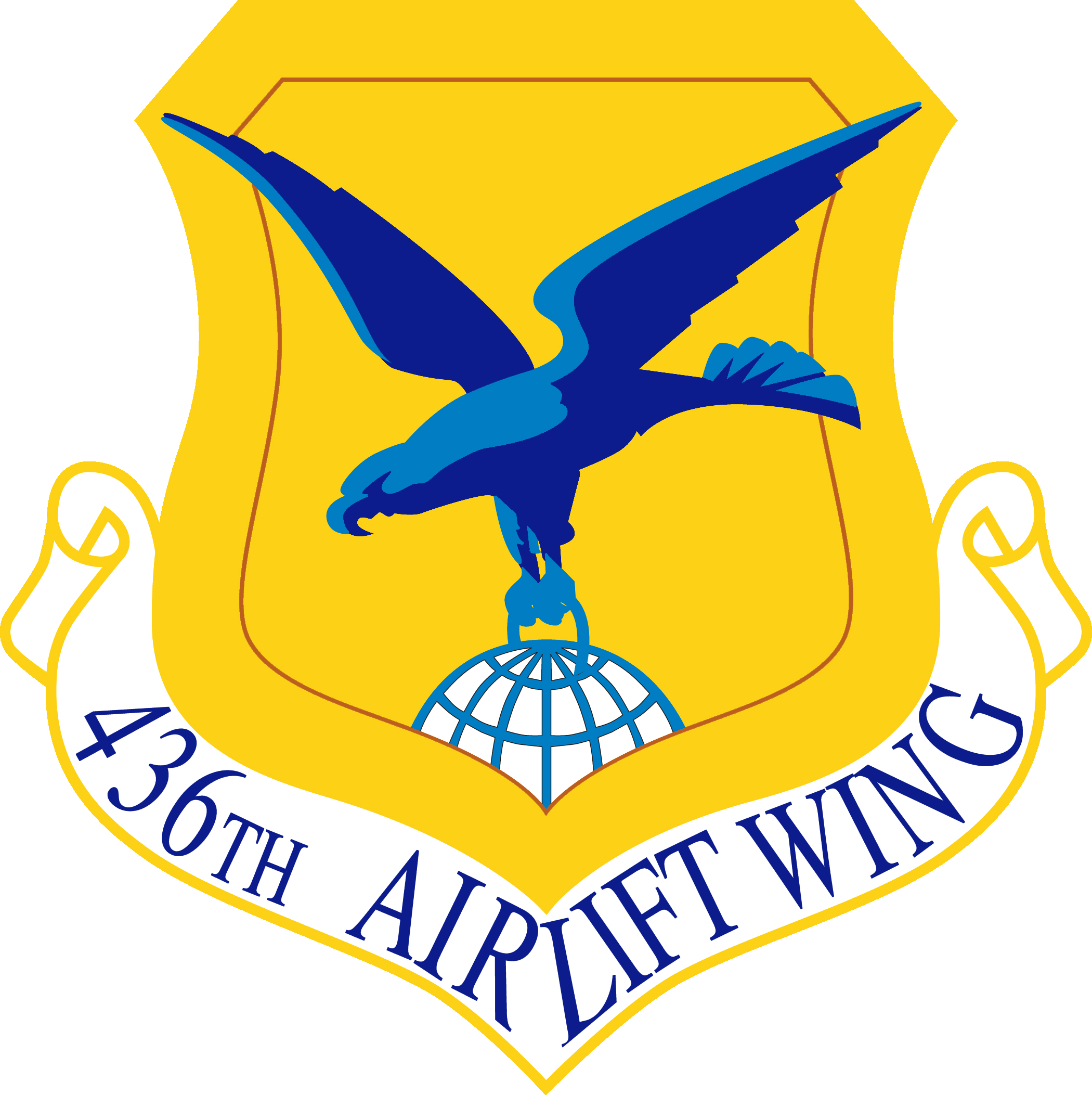 436th Airlift Wing Shield (Color)