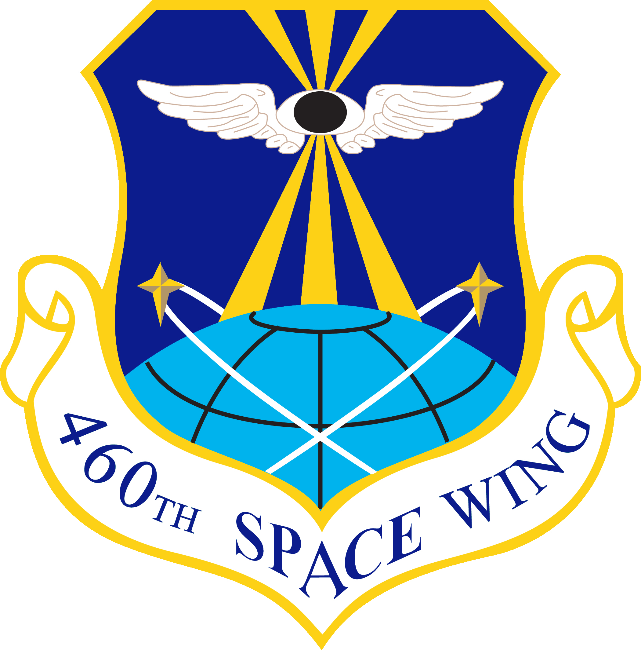 460th Space Wing Shield (Color)
