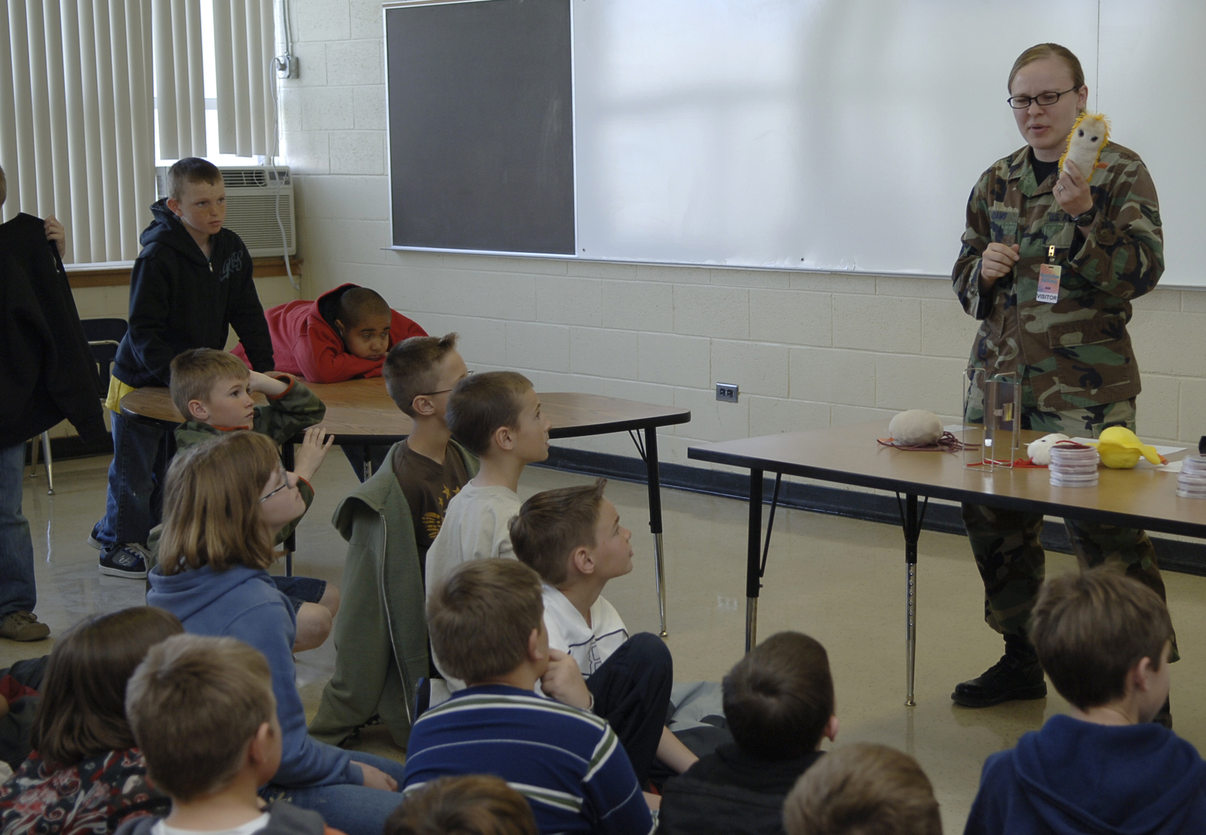 Base Primary School students explore scientific wonders > Mountain Home ...