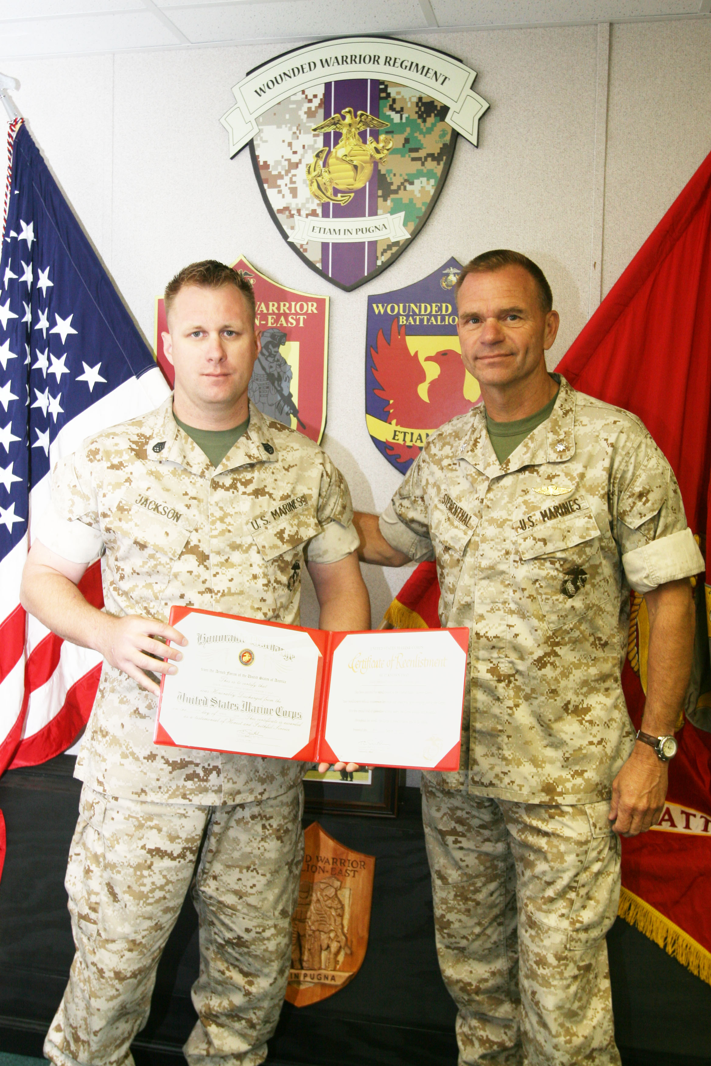 Marine enlists as PLD > United States Marine Corps Flagship > News Display