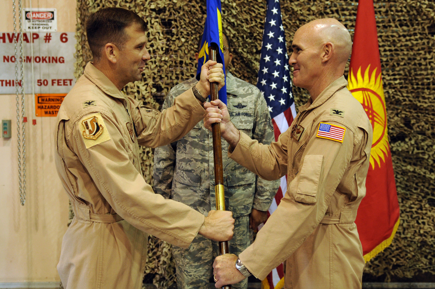 376th Expeditionary Operations Group changes command