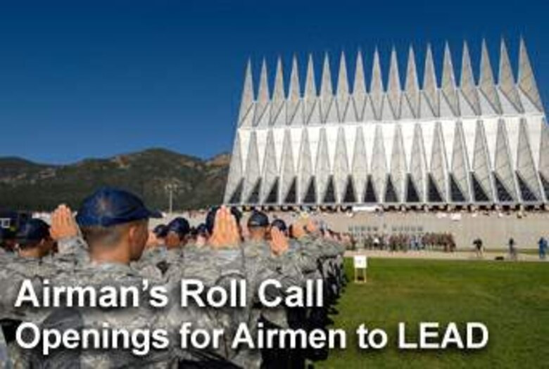 Airman's Roll Call: Opportunities for Airmen to LEAD > Vandenberg Space ...