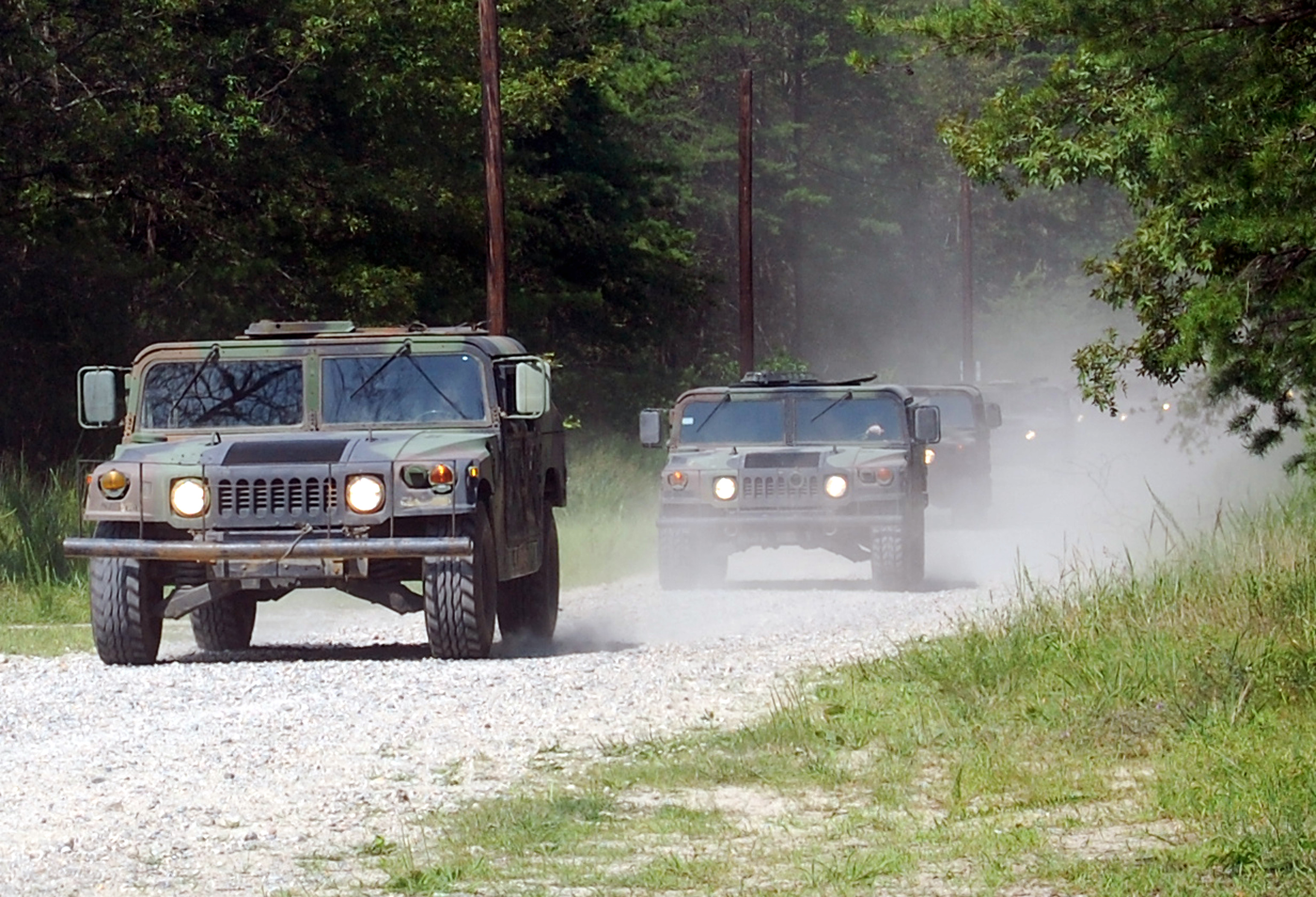 Contingency Response Mission Orientation Course: Students receive HMMWV ...