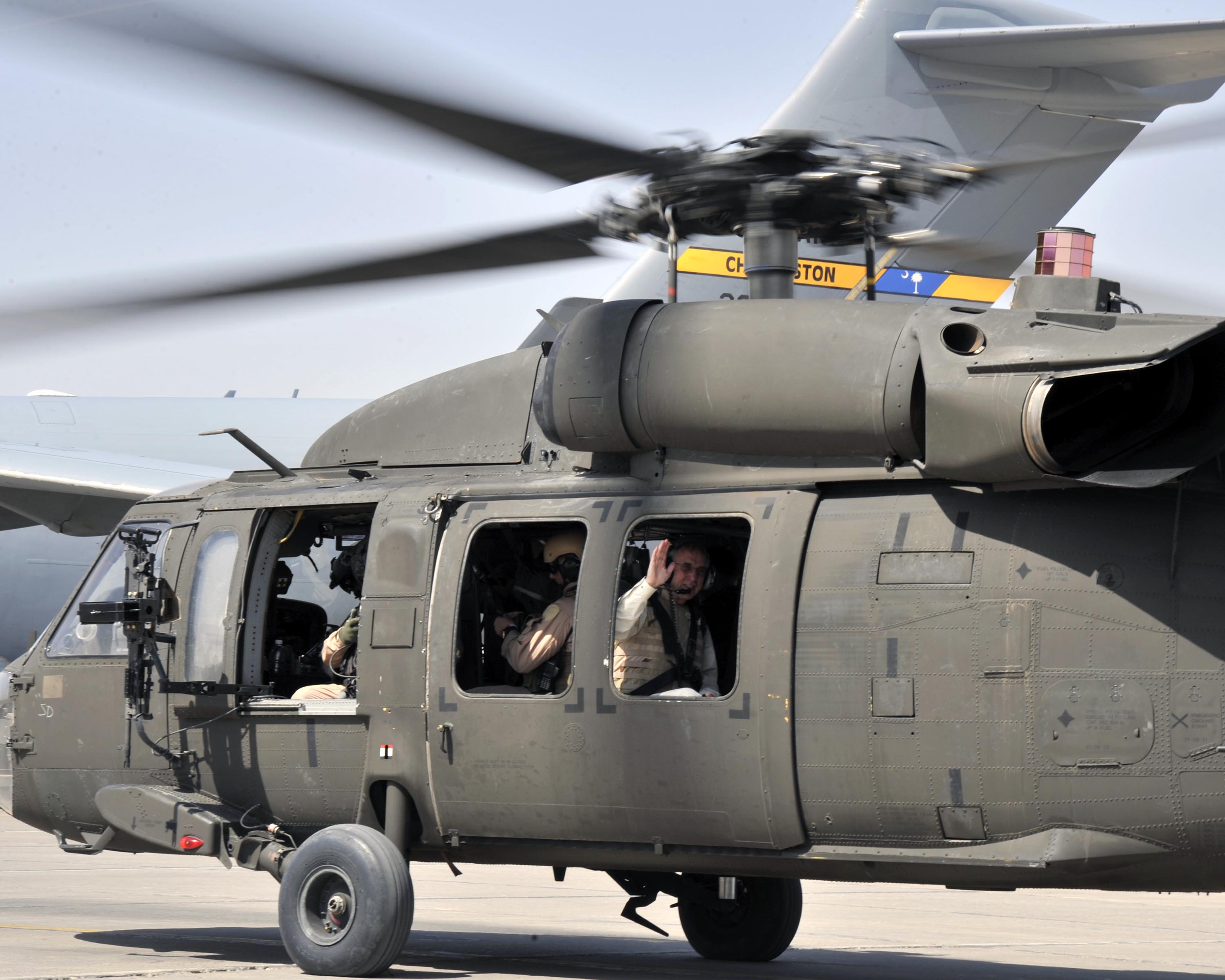 Deputy SecDef visits Sather > U.S. Air Forces Central > News