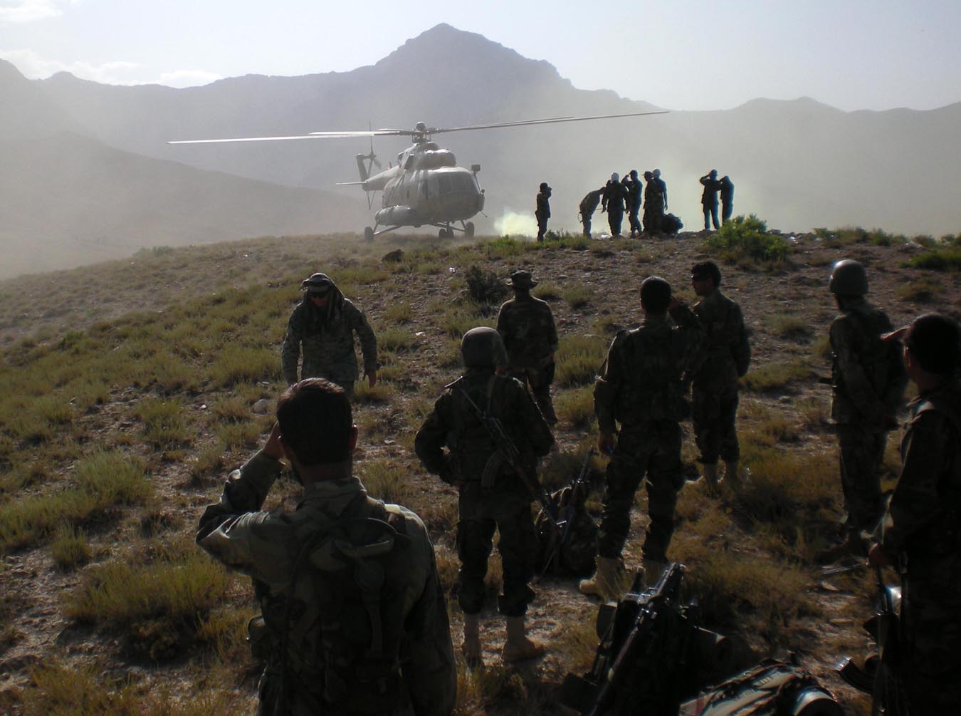 ANA takes the lead to clear insurgents, take back their country > U.S ...