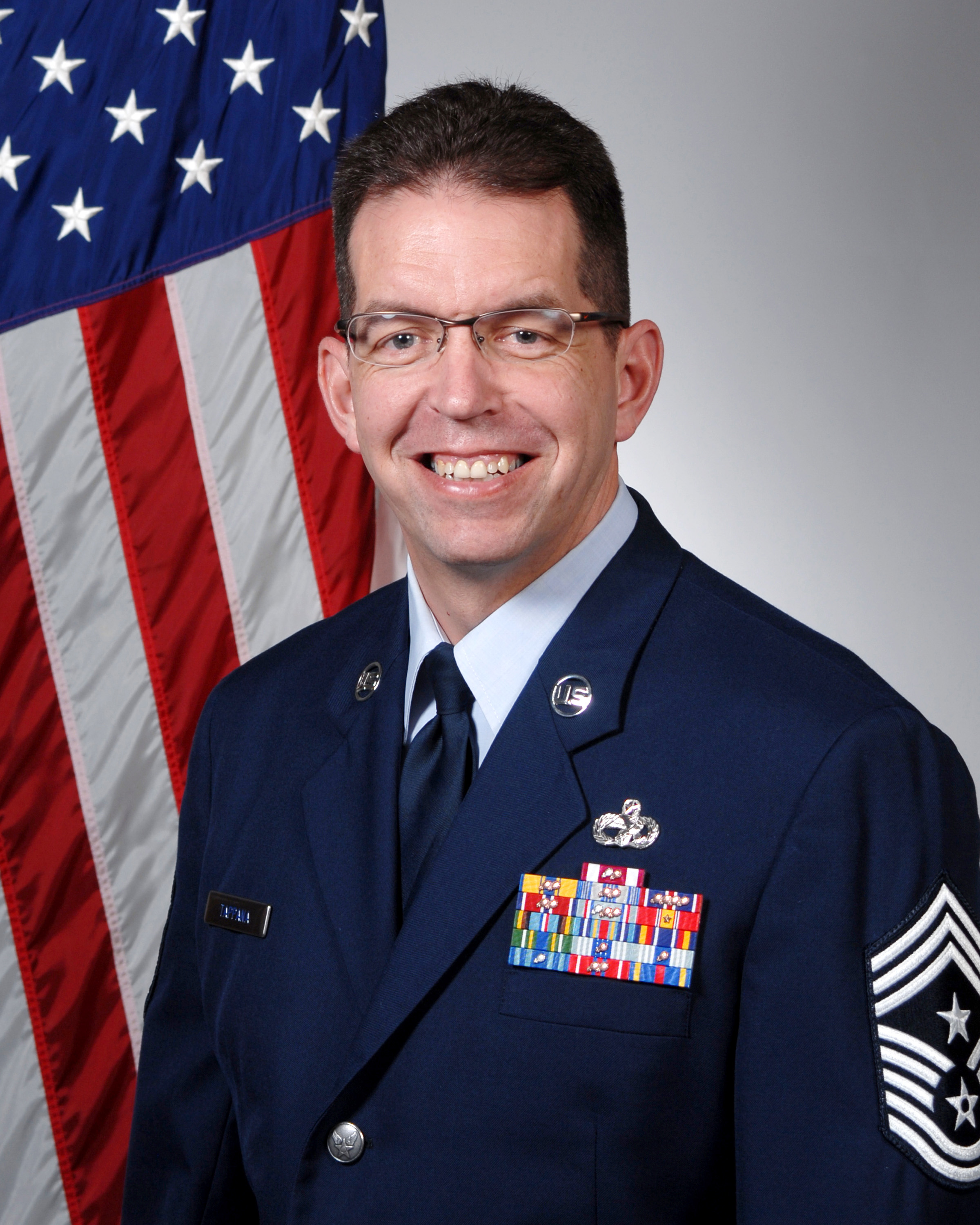 19th AF command chief master sergeant Robert Tappana