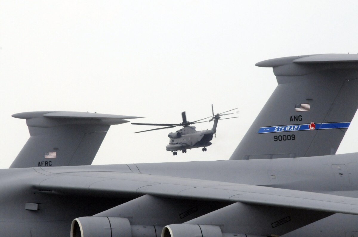 MH-53 helicopter gives incentive flights before permanent bed down at ...