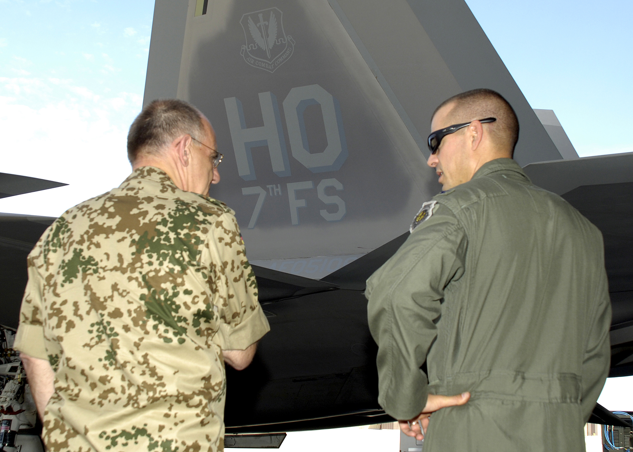 GAF DV visit > Air Combat Command > Article Display