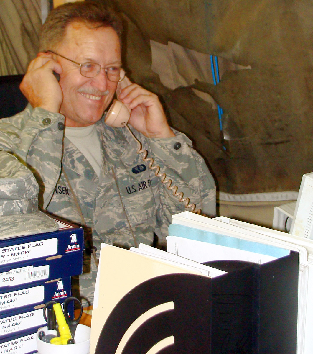 Manas Airman marries bride 16,000 miles away > Air Force > Features