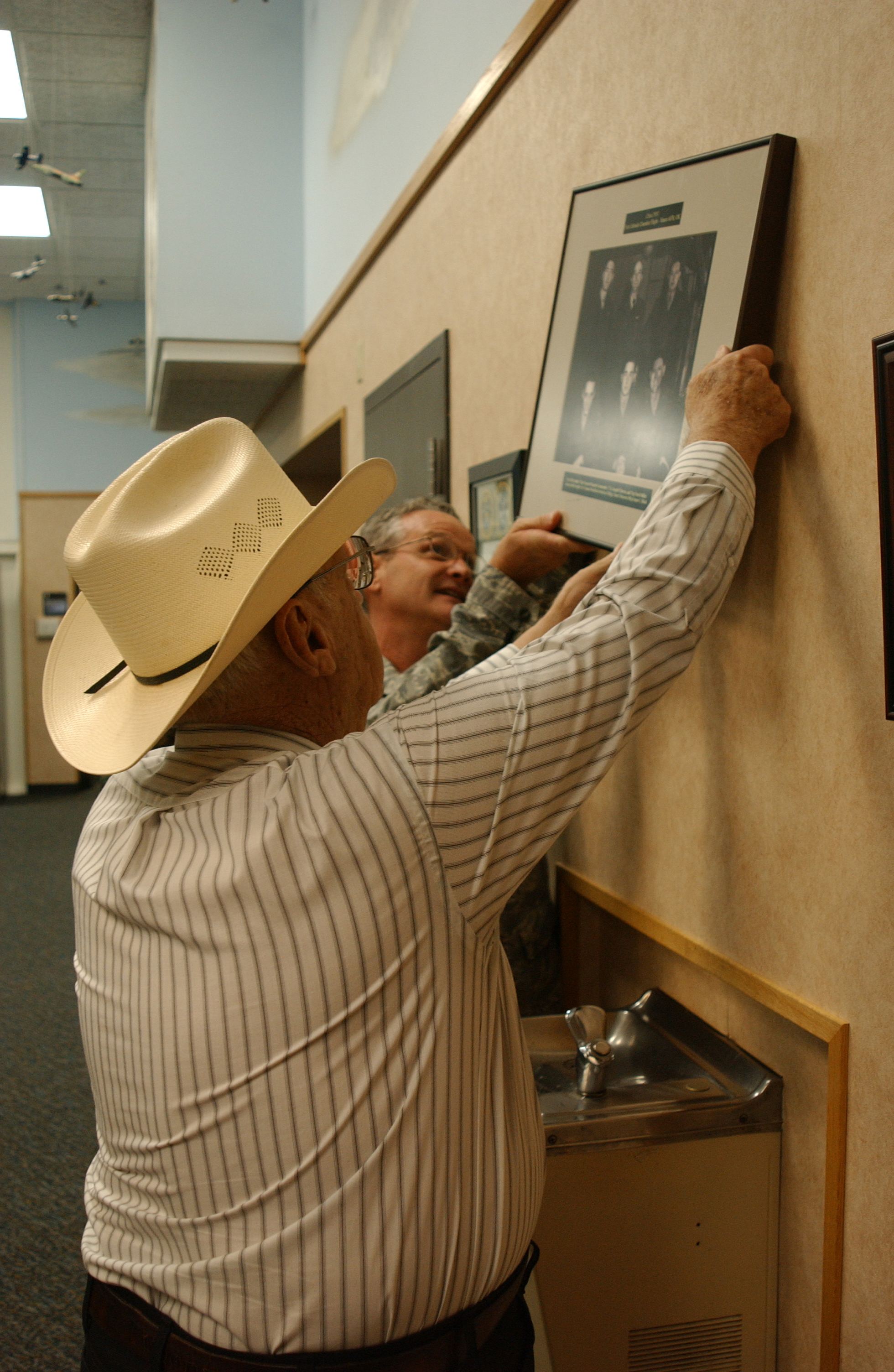 Living history: retired chief re-visits altitude chamber he helped set ...