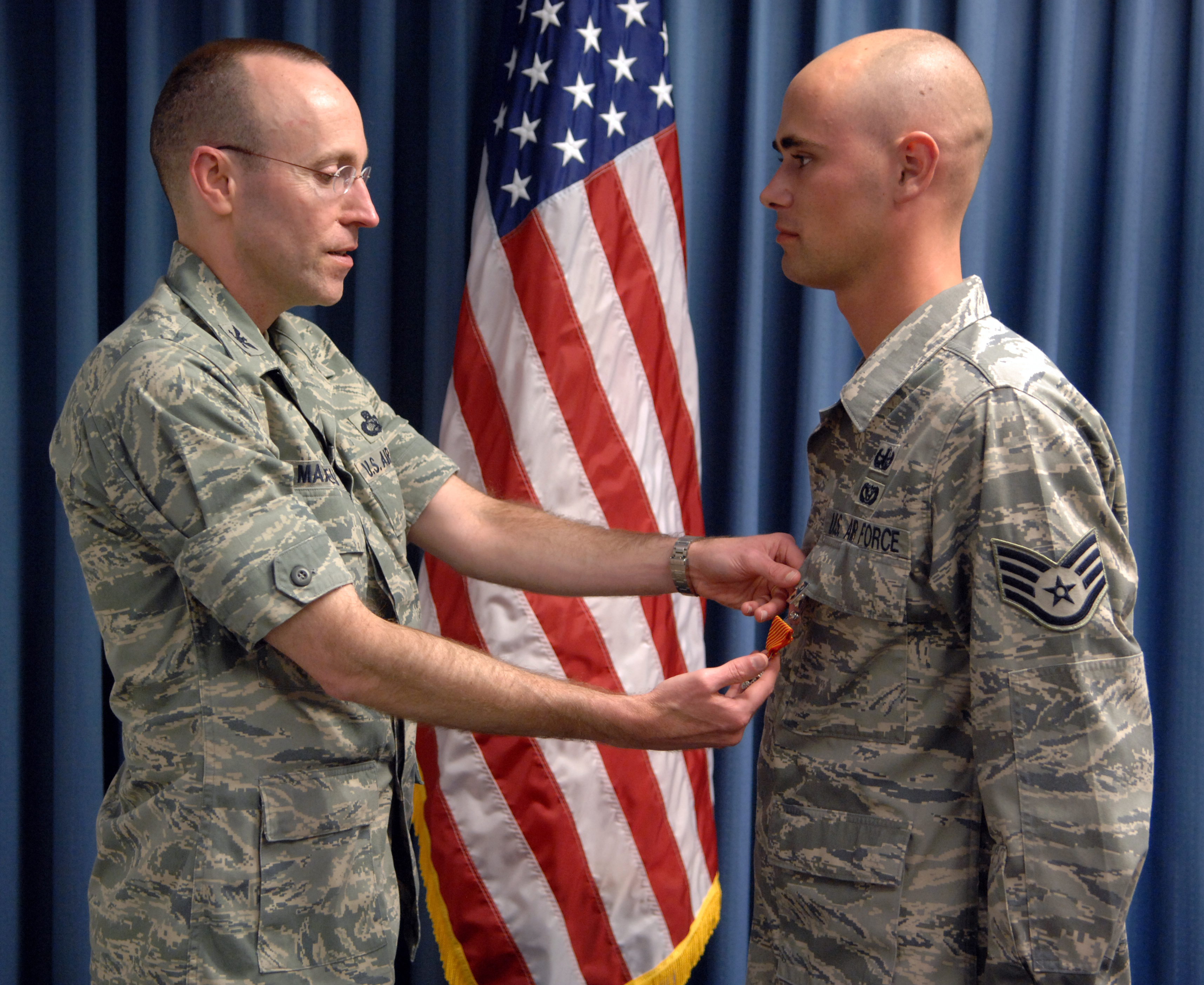 Mission Support Group Airmen receive Combat Action Medal > Mountain ...