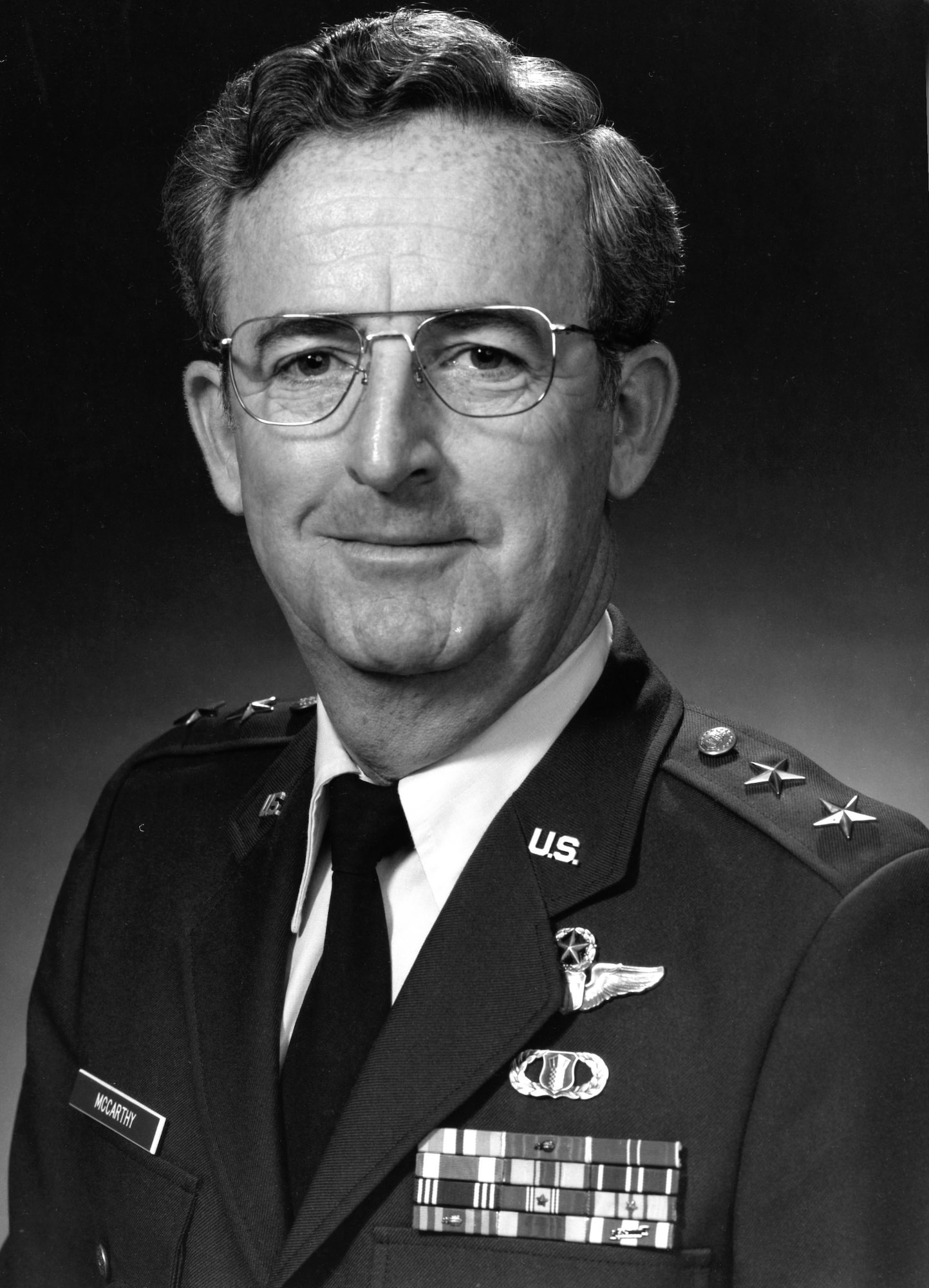 MAJOR GENERAL ROBERT F. MCCARTHY > Air Force > Biography Display