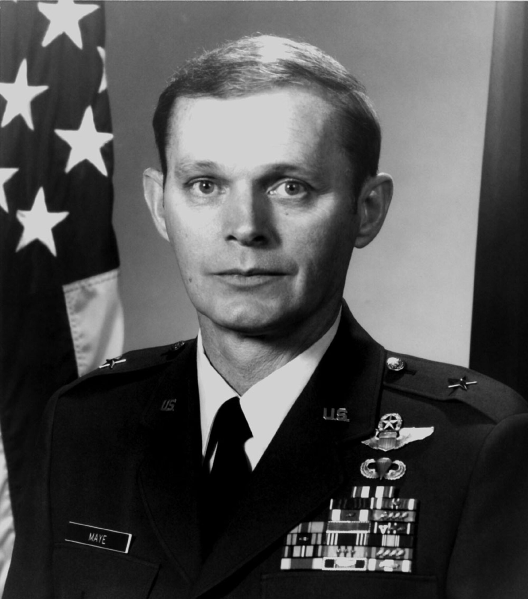 BRIGADIER GENERAL PAUL A. MAYE > Air Force > Biography Display