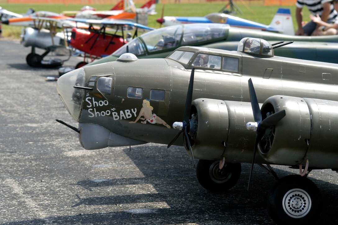 Giant Scale Radio-Controlled Model Aircraft Air Show