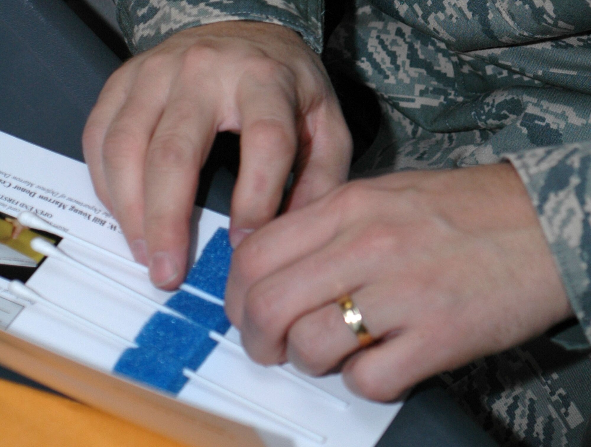 Donating for life - reservists join national bone marrow program > Air ...