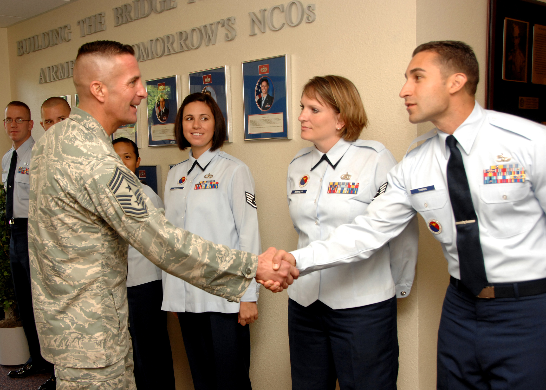Chief Master Sergeant Joseph Barron Shadow Tour