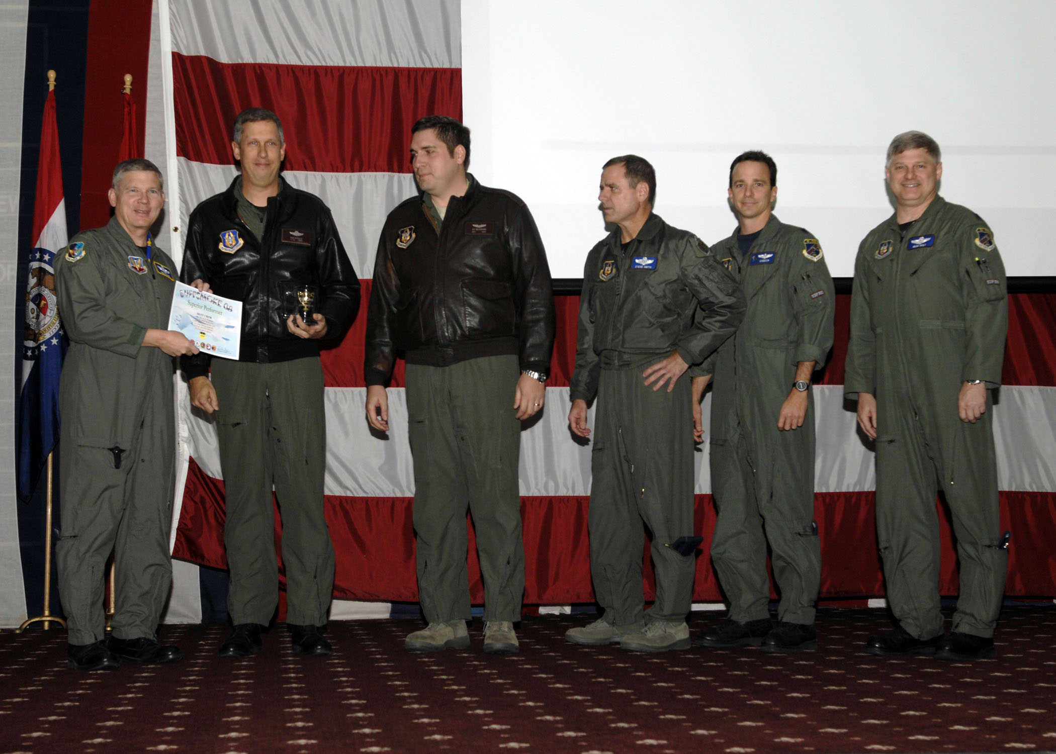 Best B-52 Crew in Buff Smoke 2008 come from the 93rd Bomb Squadron