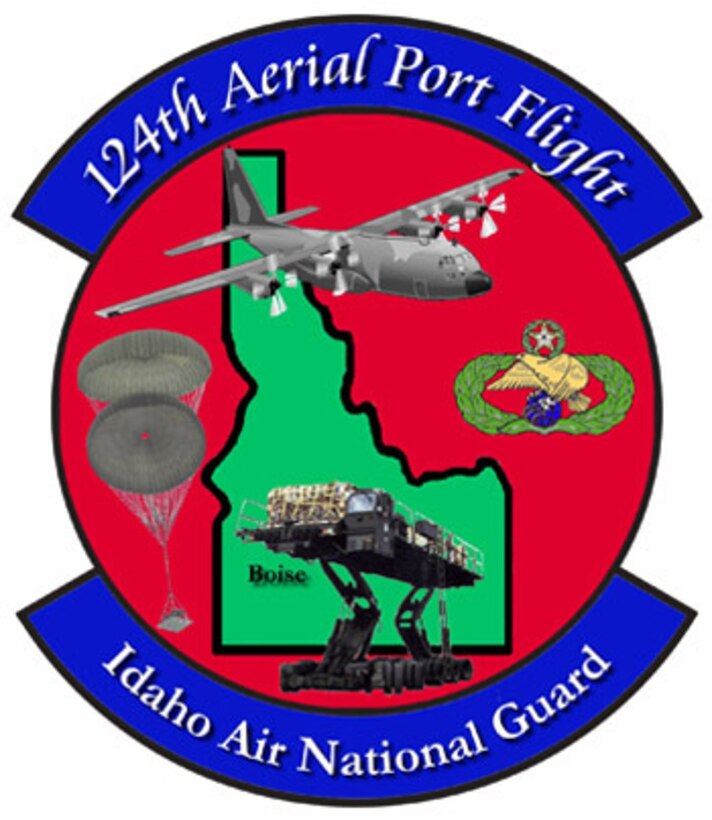 124th Aerial Port Flight emblem