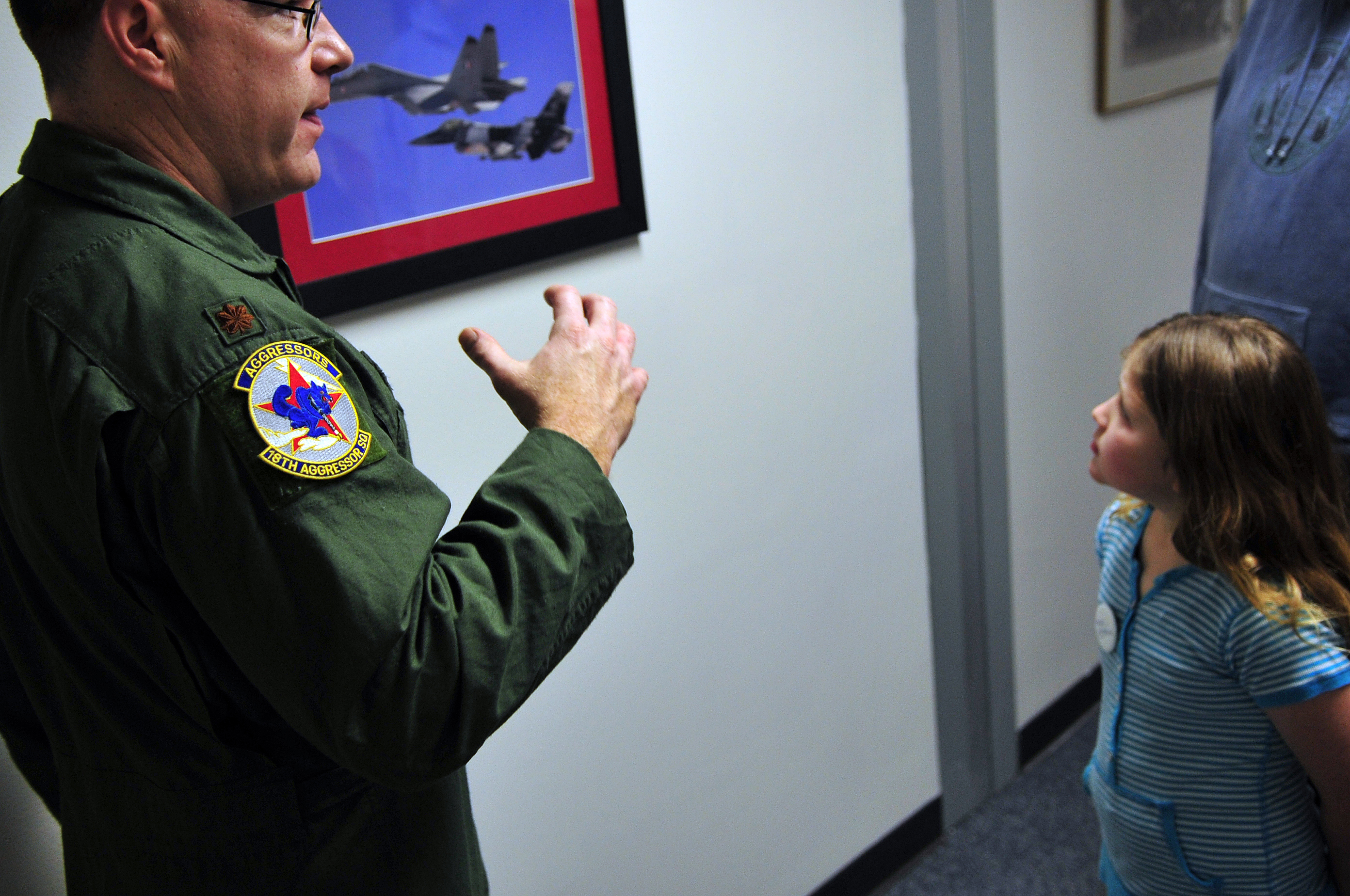 Honorary 3rd Lieutenant joins the Iceman Team > Eielson Air Force Base ...