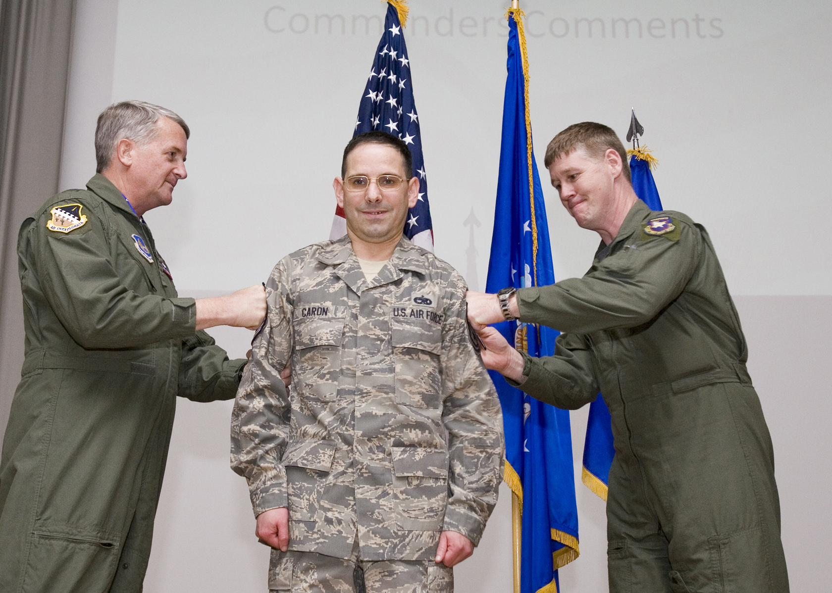 Sergeant receives STEP promotion to master sergeant > Edwards Air Force ...