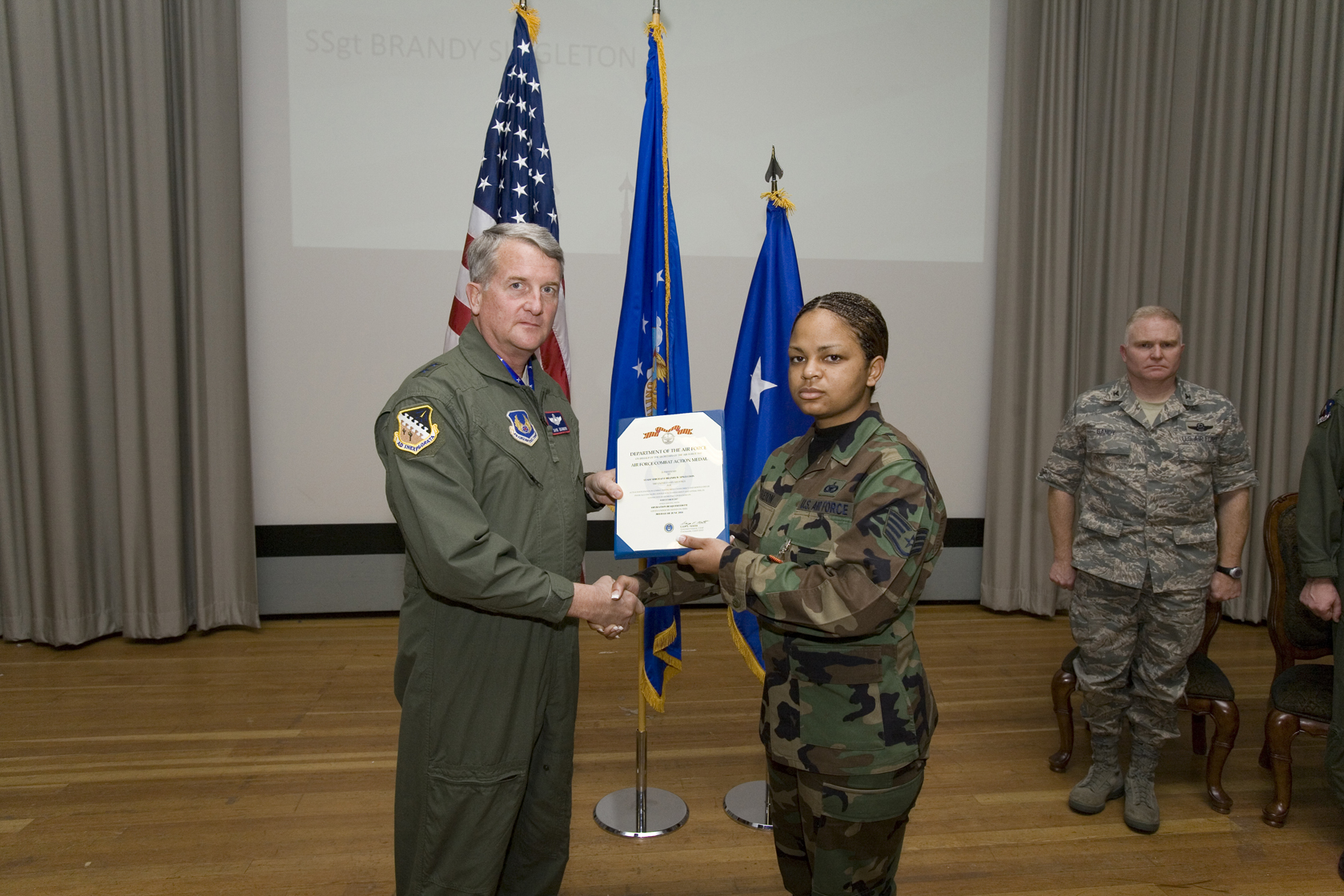 Edwards Airmen receive Combat Action Medal > Edwards Air Force Base ...