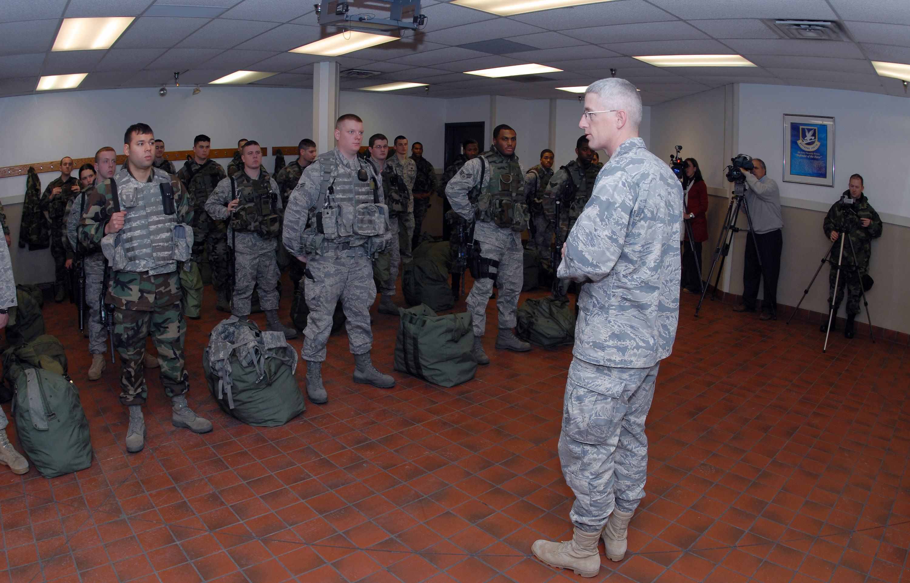 First security guardsmen dispatched into missile fields > Air Force ...