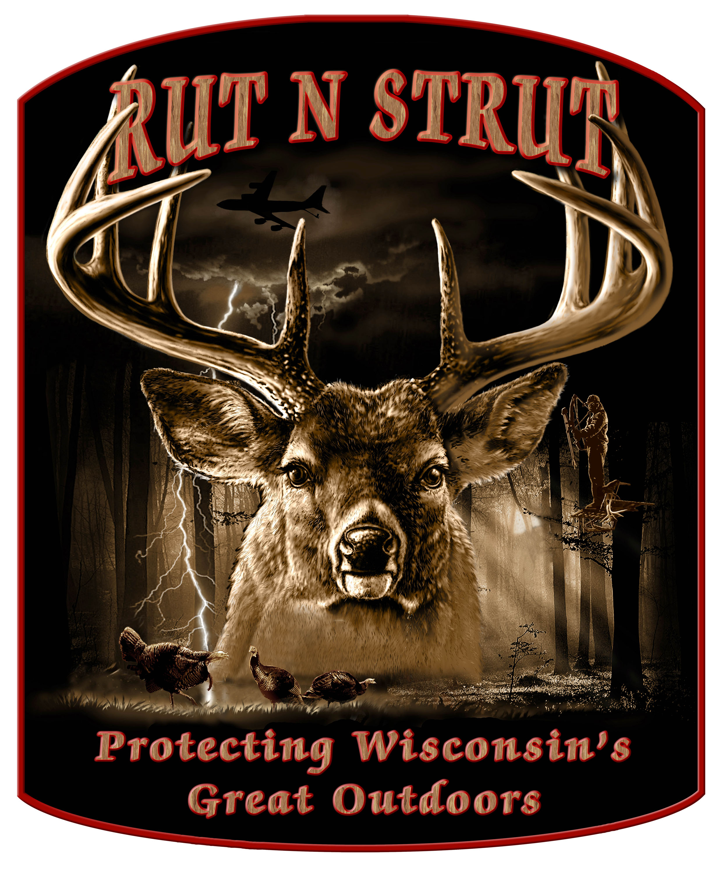 128ARW Rut N Strut Nose Art