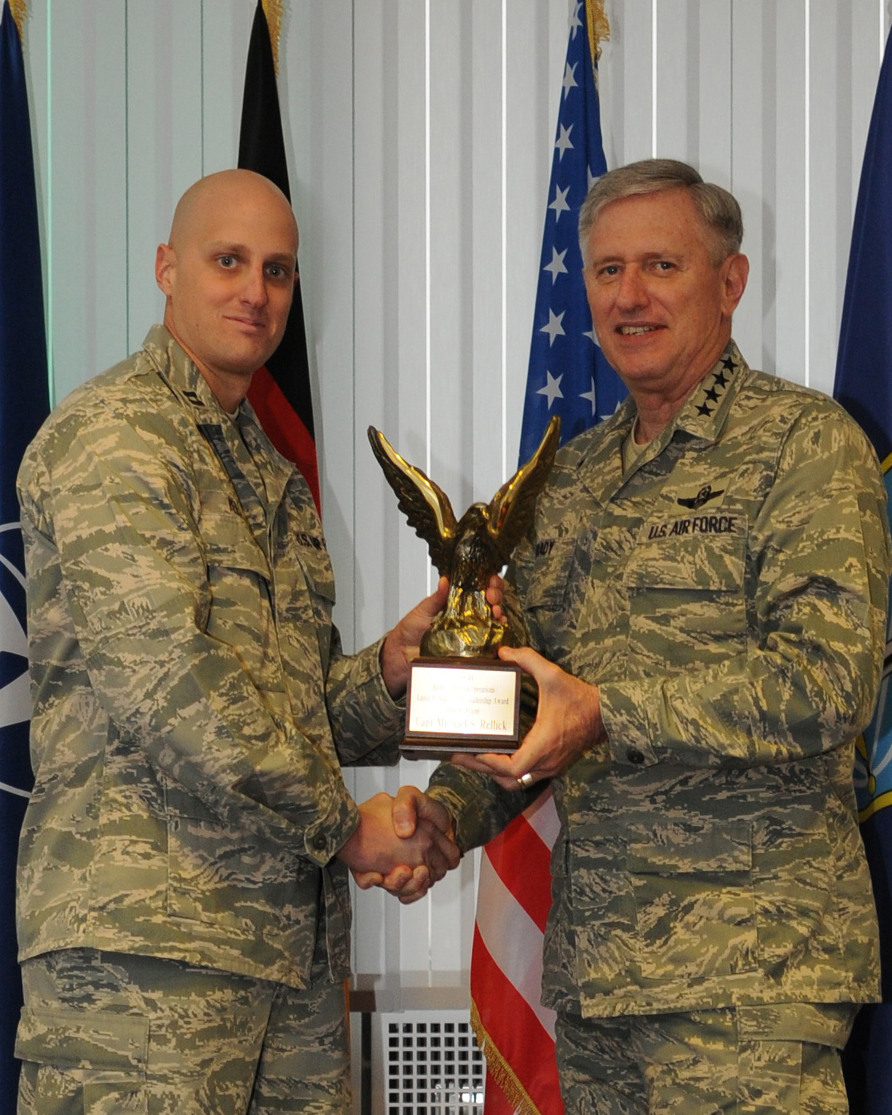 Ramstein captain wins prestigious leadership award > Ramstein Air Base ...