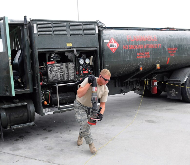 Airmen fuel the flight > U.S. Air Force > Display