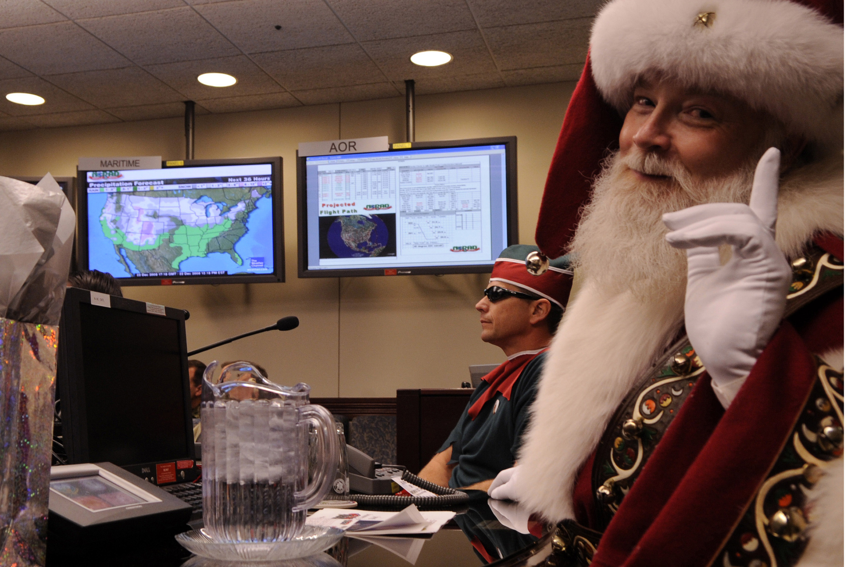 Santa's flight briefing