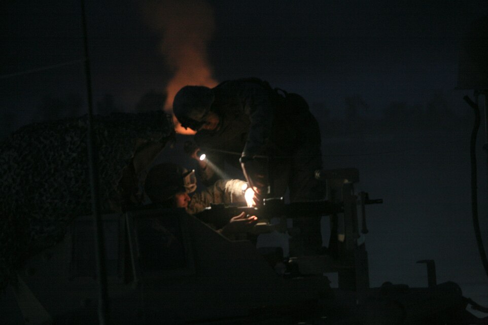 Security Marines learn more than their own job > 1st Marine Logistics ...