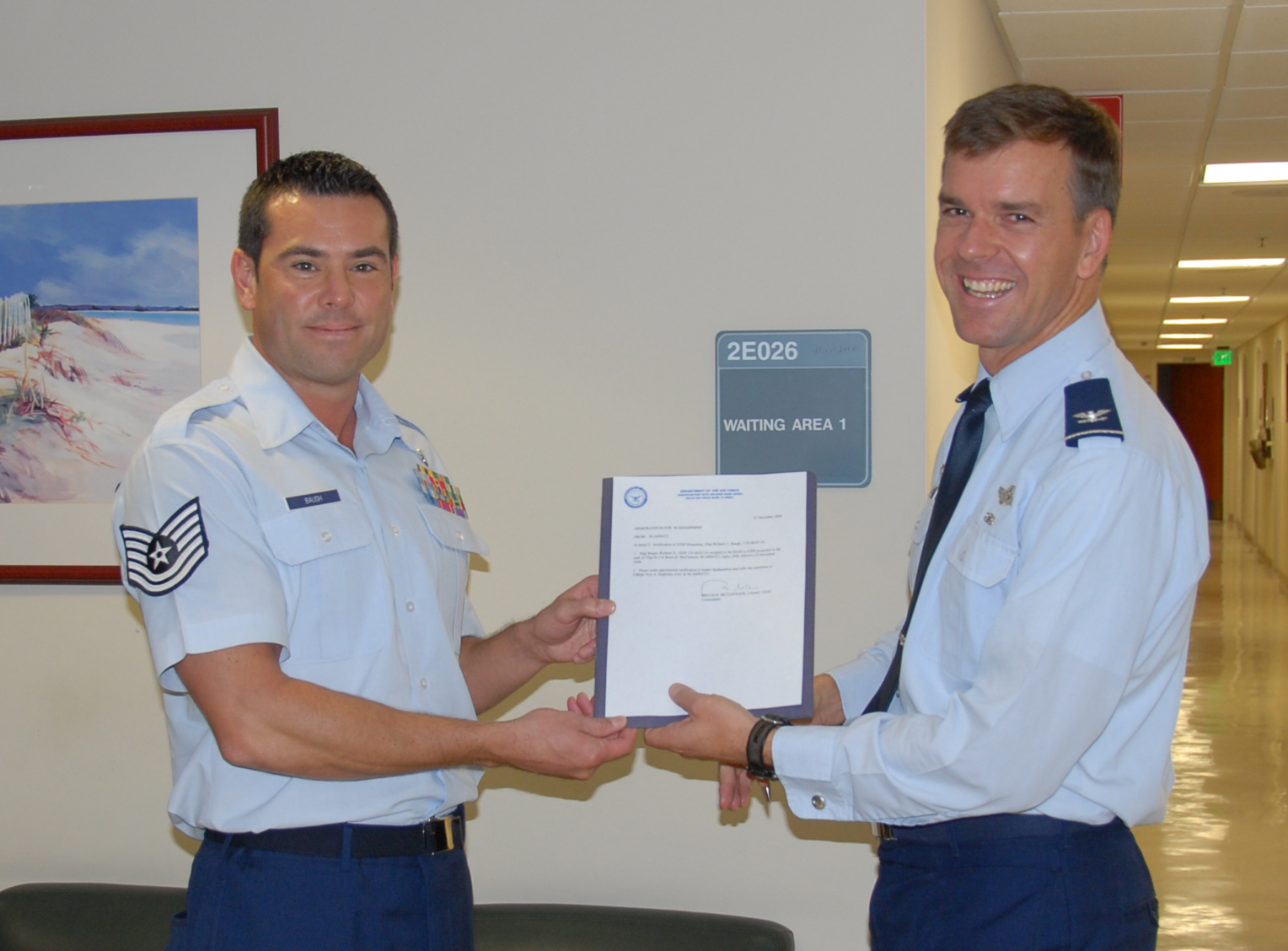 Sergeants promoted under STEP program