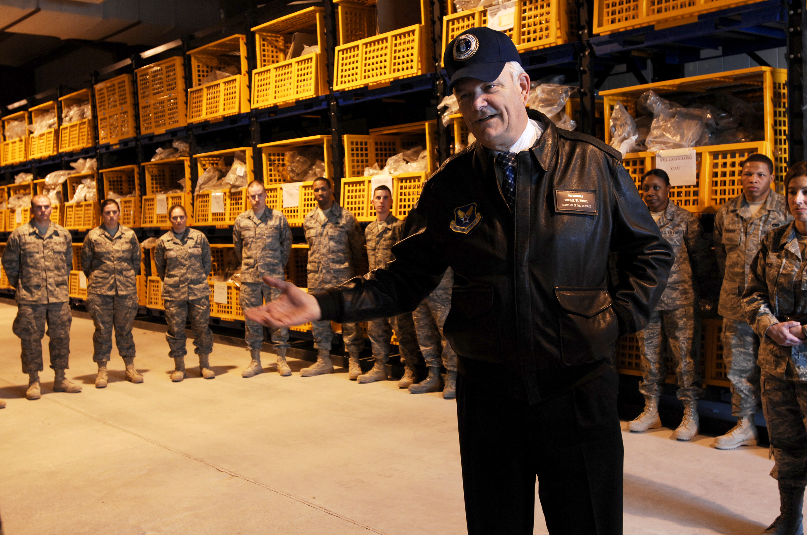SECAF addresses deployed Airmen > U.S. Air Forces Central > News