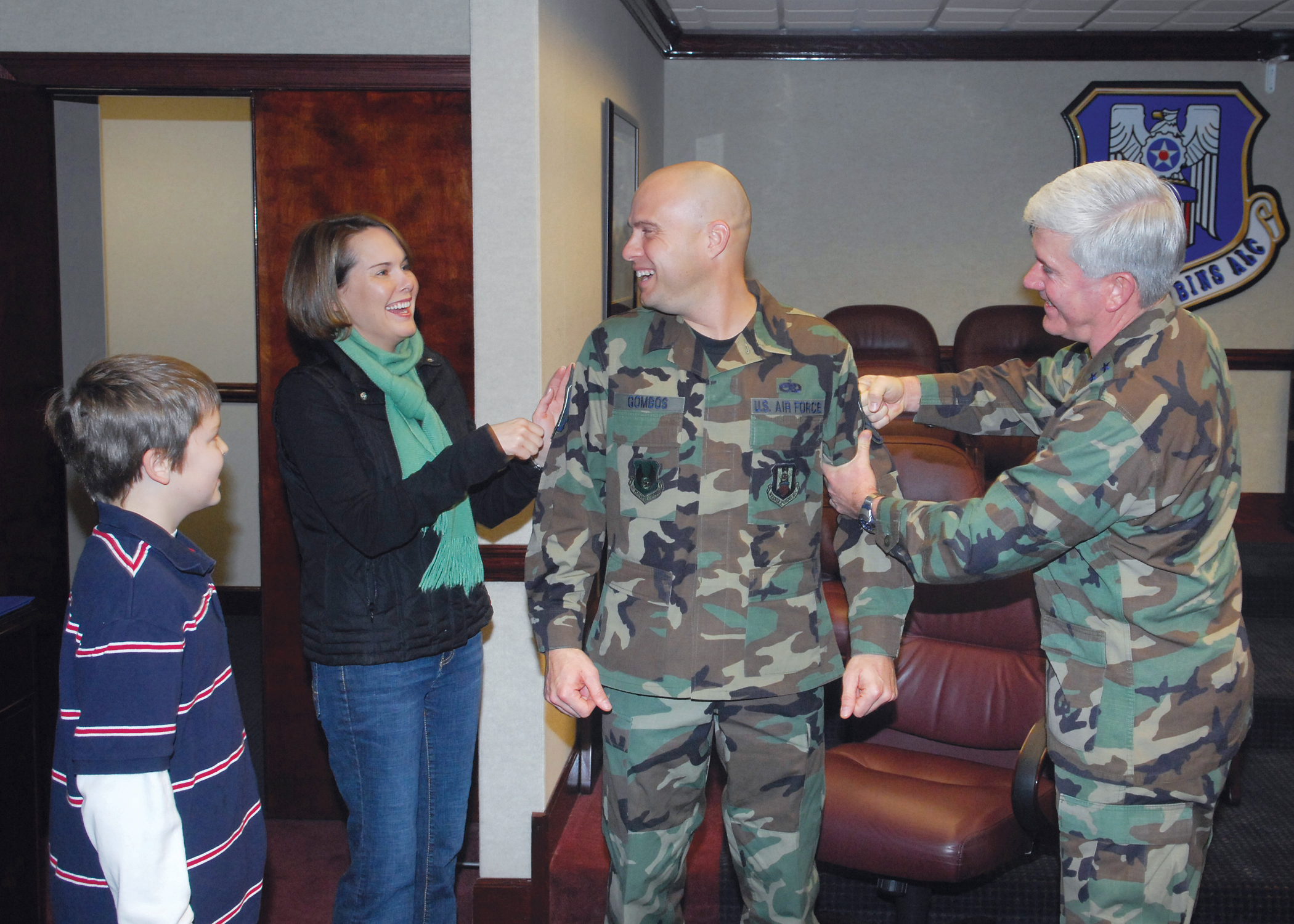 Enlisted aide surprised by STEP promotion as new year begins > Robins ...