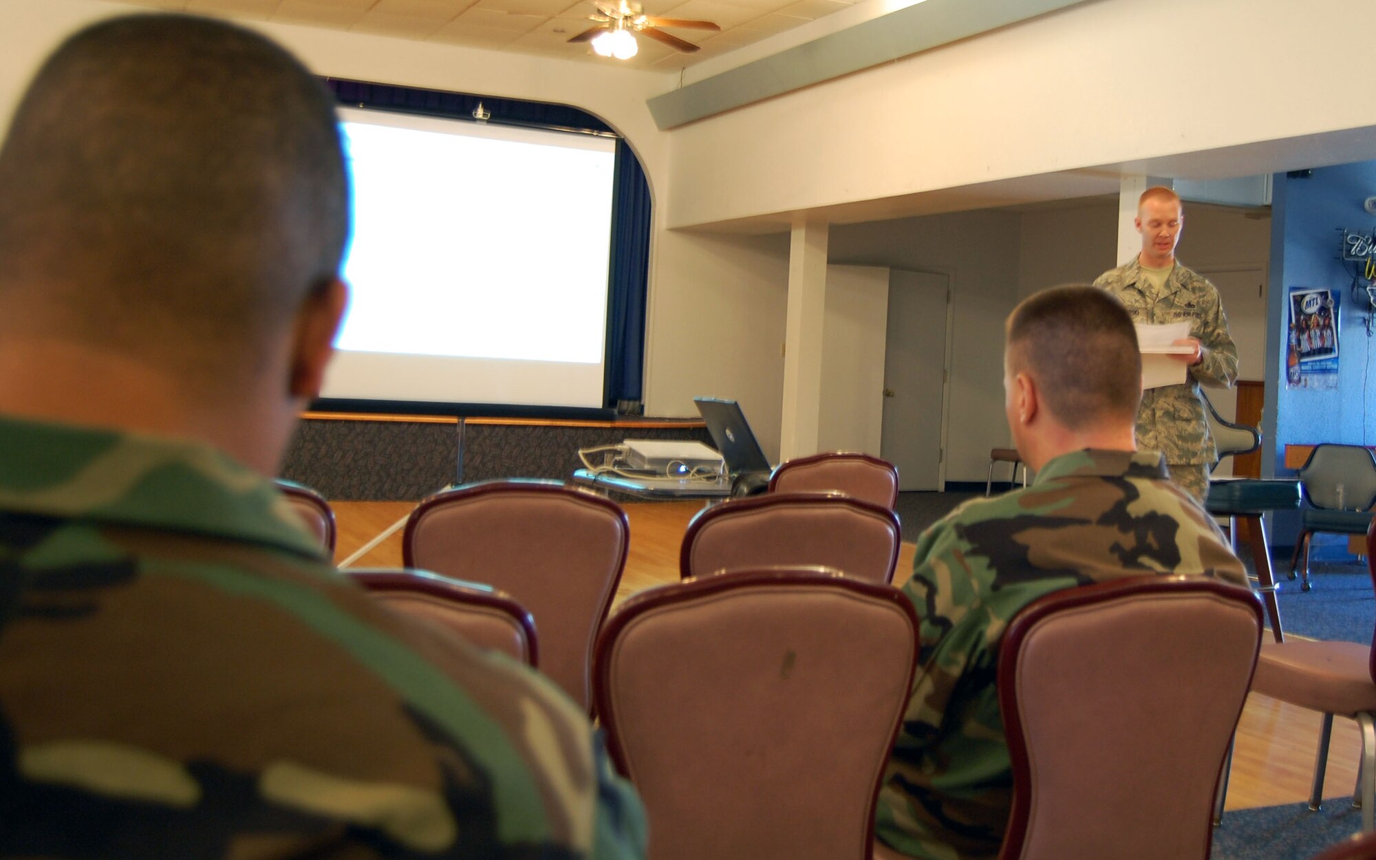 EPR writing class given by Laughlin's top three > Laughlin Air Force ...