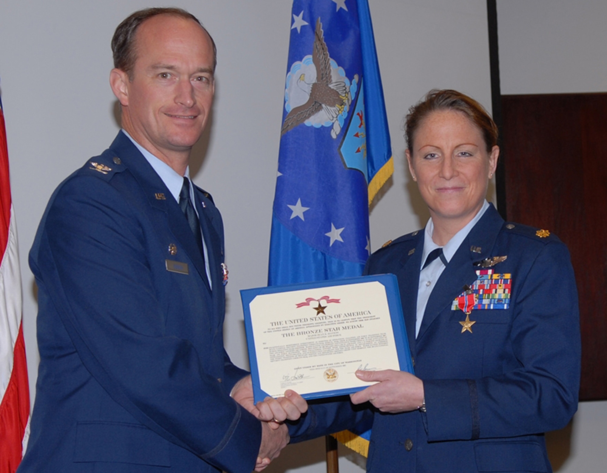 OSS member receives Bronze Star > Columbus Air Force Base > Article Display