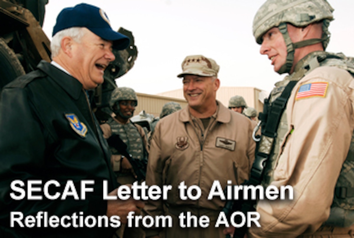 Secretary Wynne reflects on recent CENTCOM visit > Air Force > Article ...