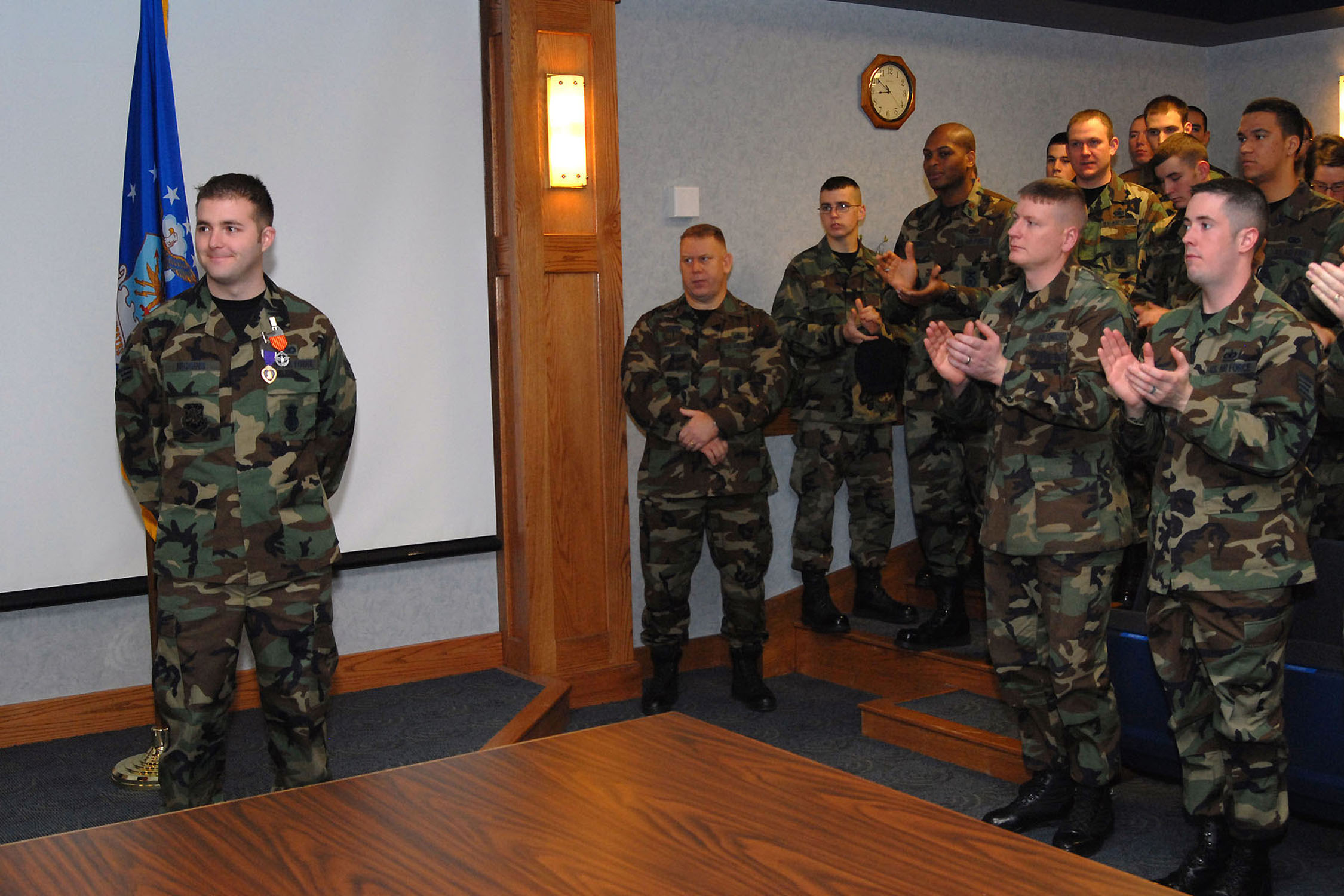 341st SFS Airman awarded Purple Heart, AF Combat Action Medal ...