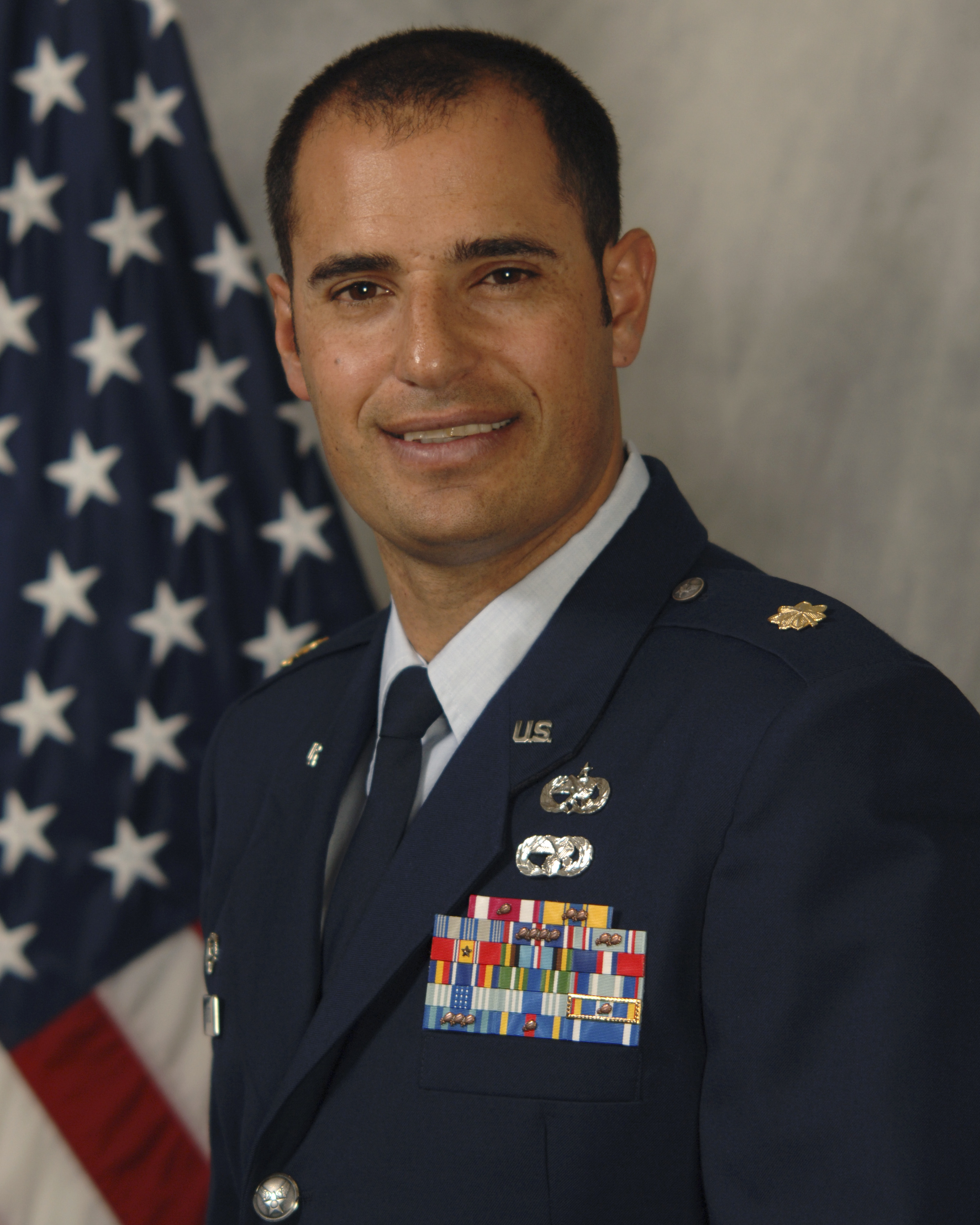 Maj. Tony S. Lombardo, 48th Component Maintenance Squadron commander.