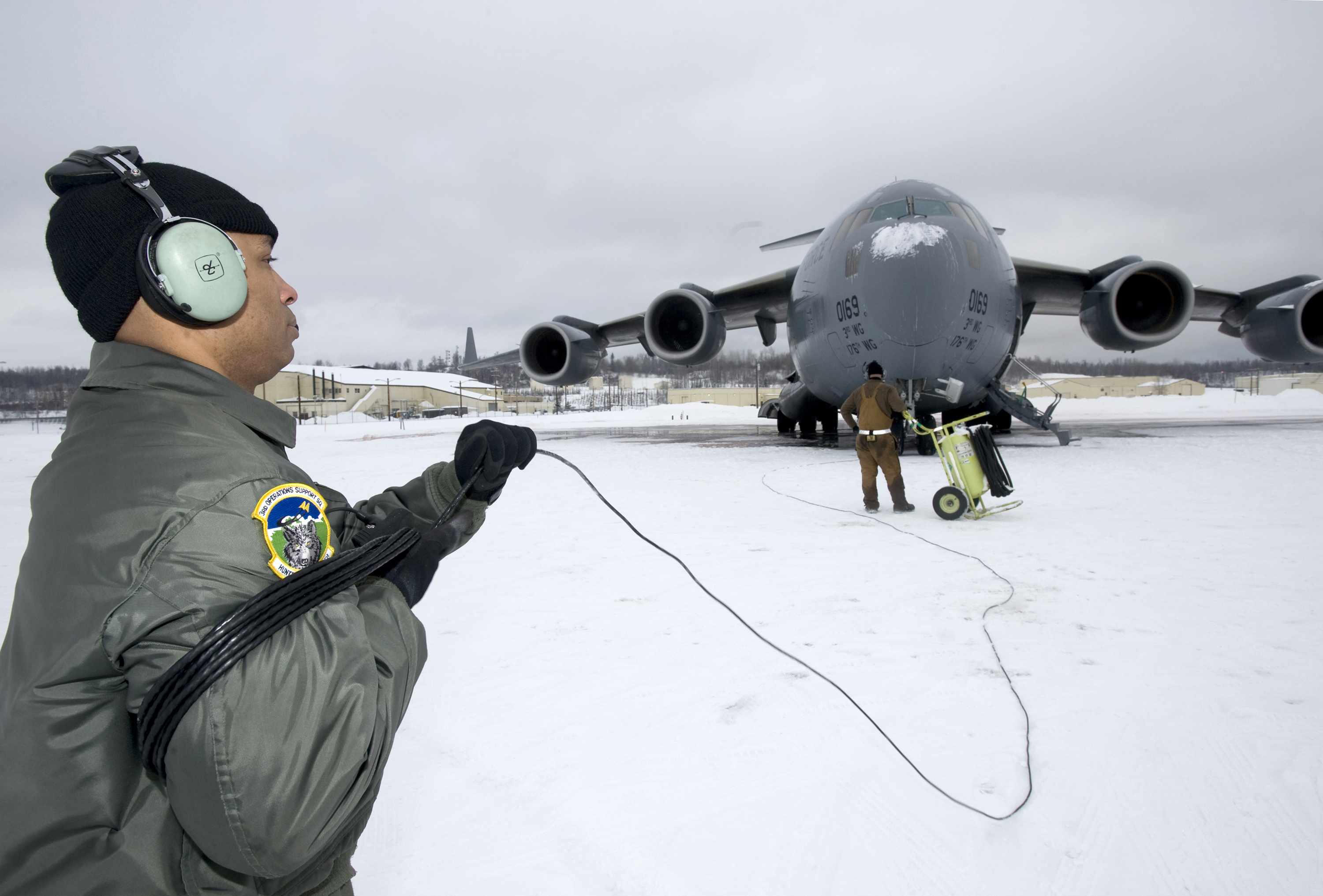 It's a cold day to fly > Air Force > Article Display