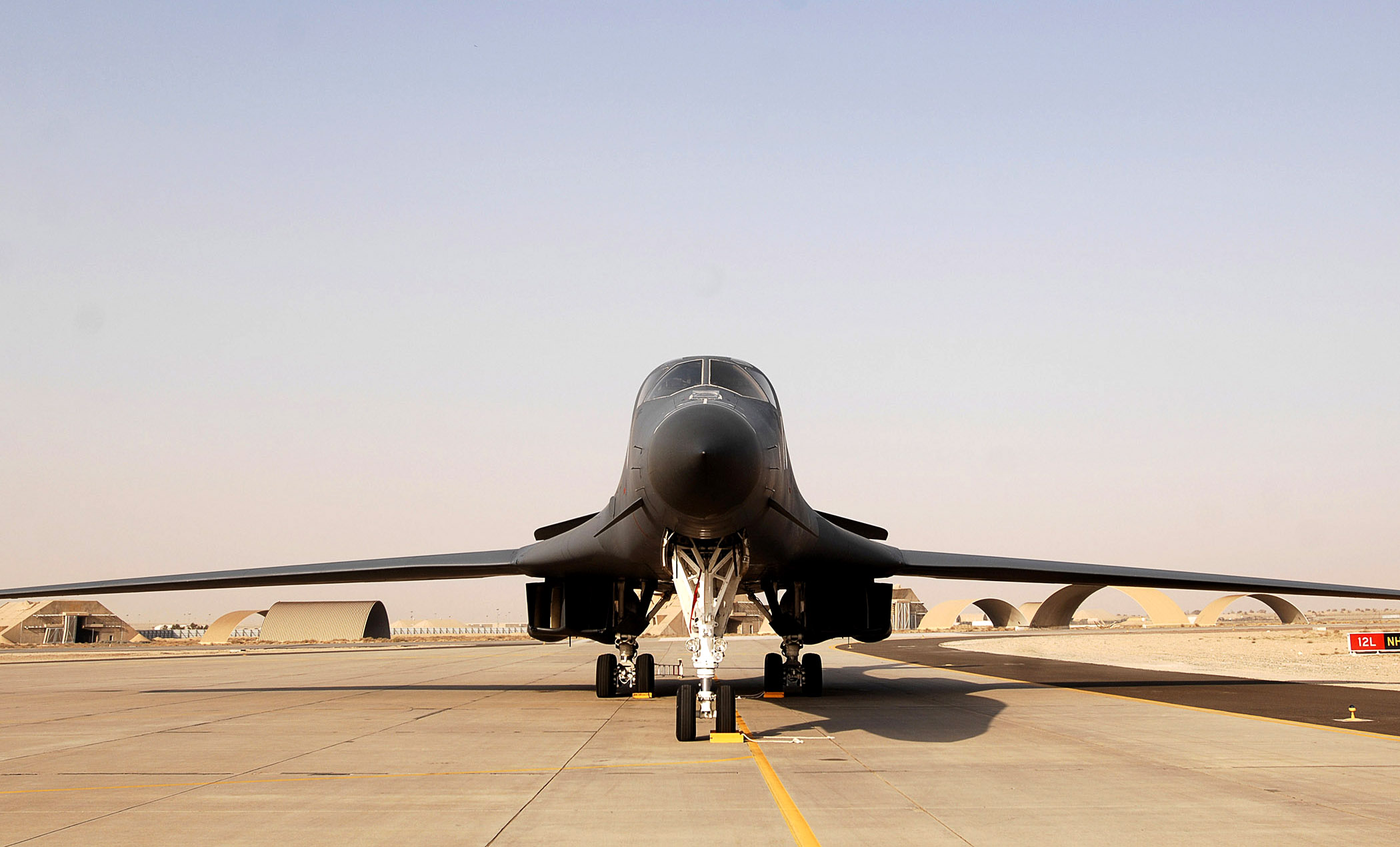 Feb. 13 airpower summary: B-1Bs destroy targets
