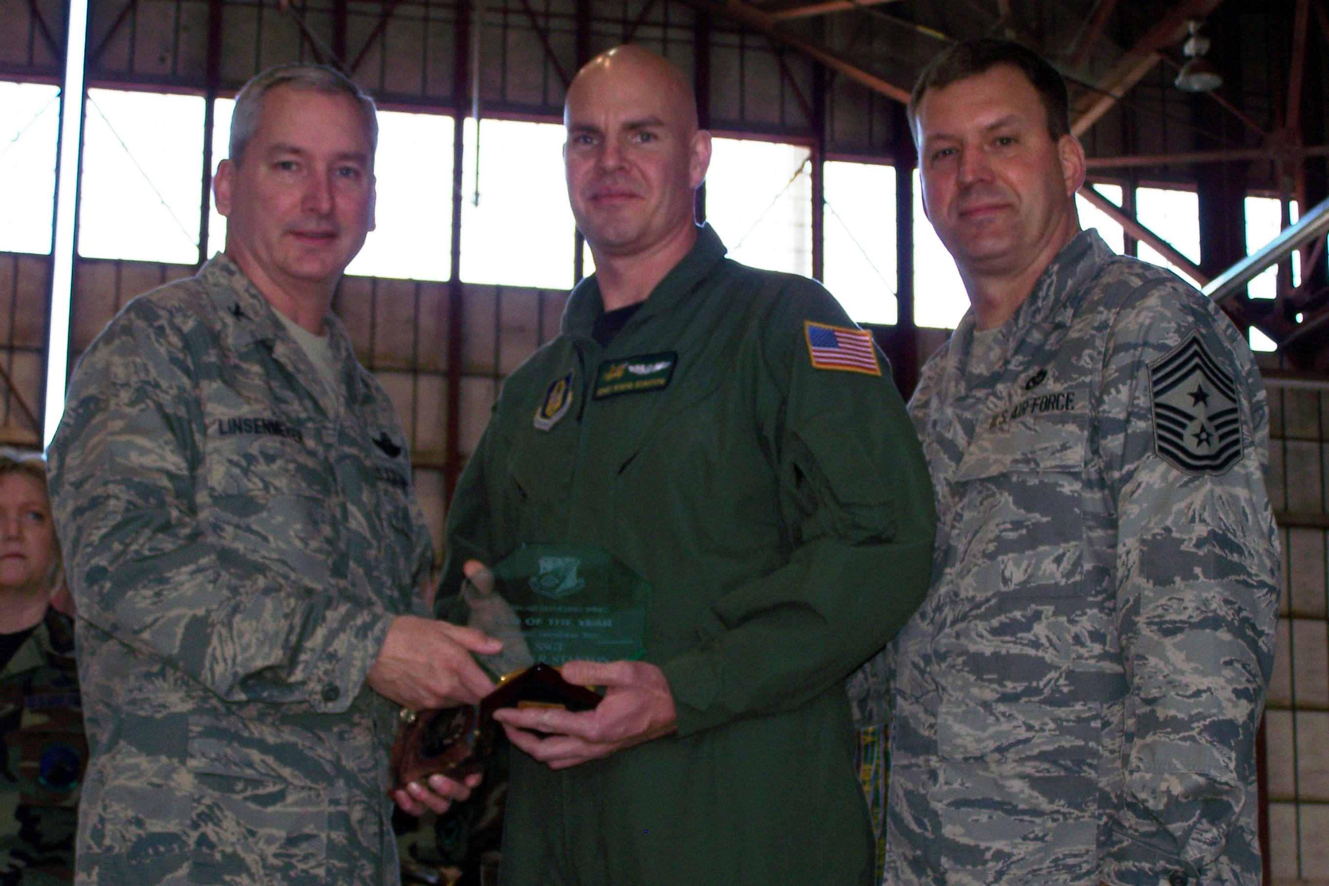 Stanton wins yearly award > 916th Air Refueling Wing > Article Display