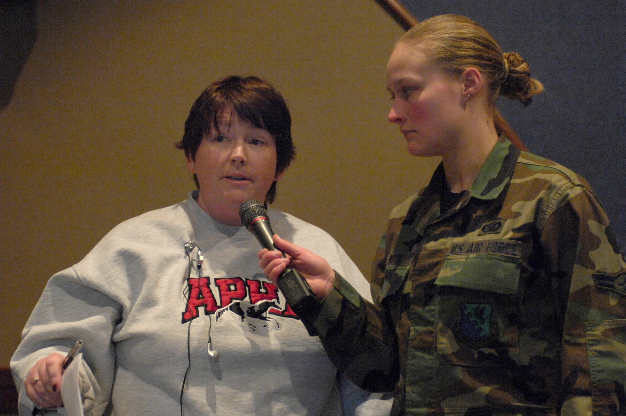 Inaugural Town Hall Meeting > Aviano Air Base > Display
