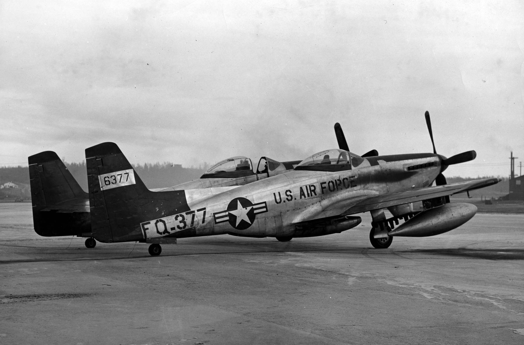 North American F-82G
