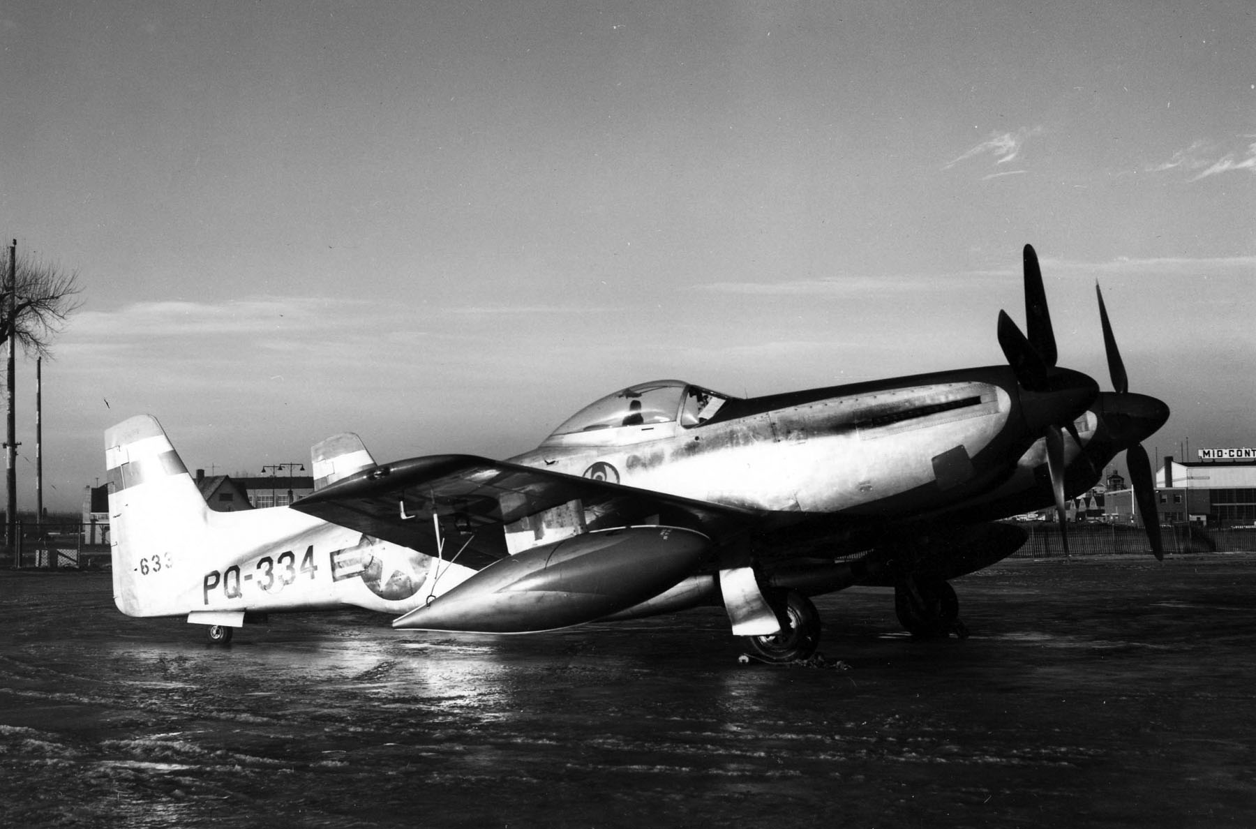 North American F-82E