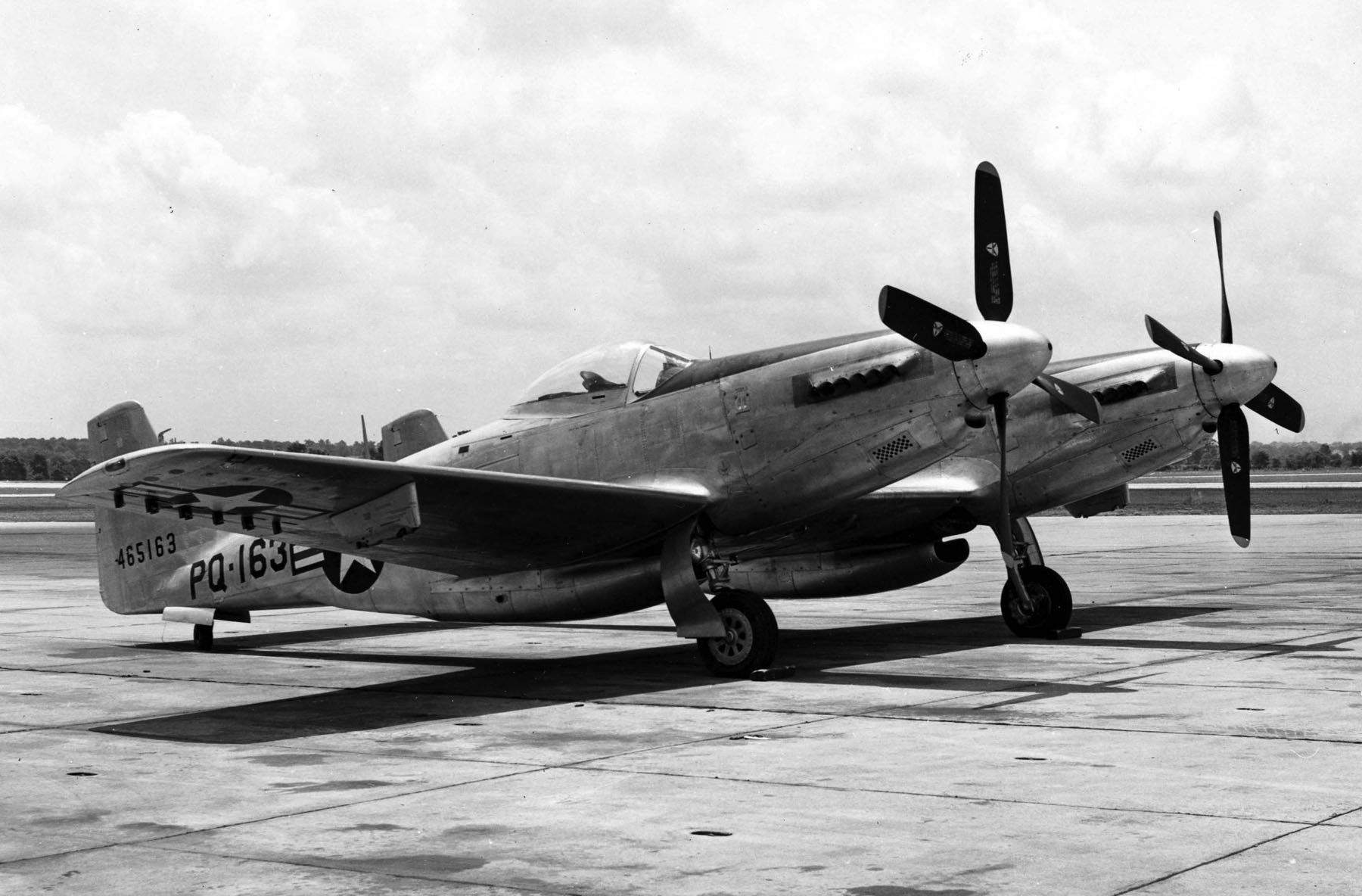 North American F-82B