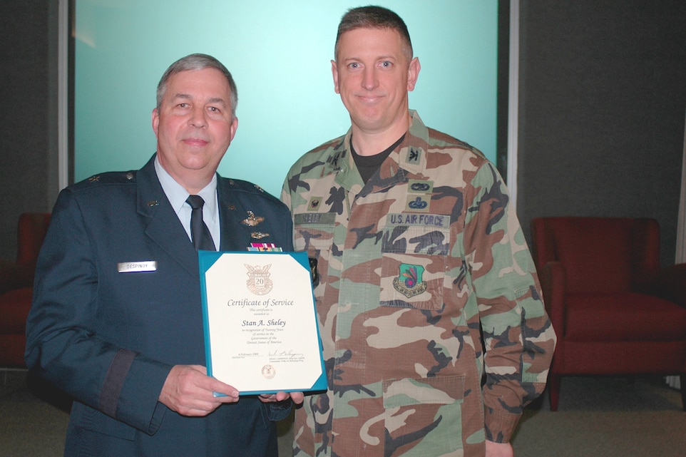 Sheley passes 20-year mark > United States Marine Corps Flagship ...