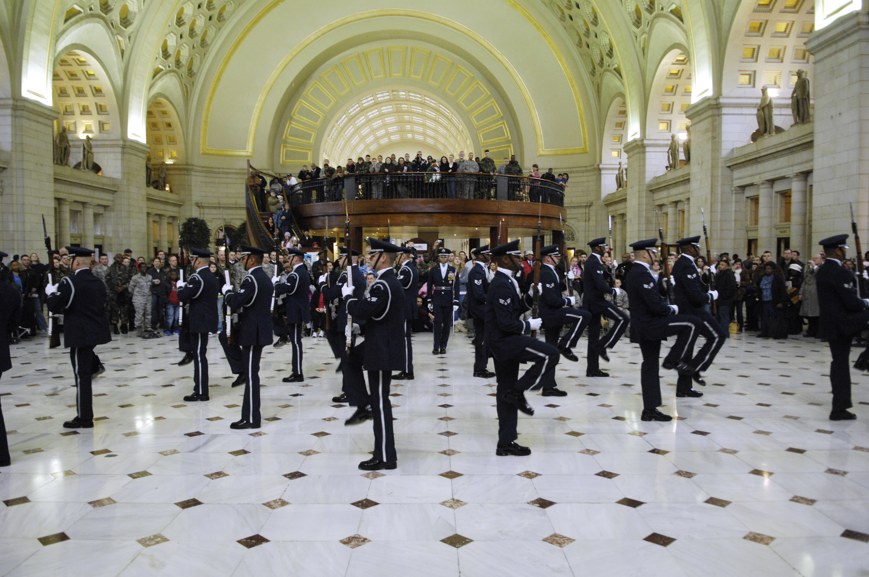 Drill Team kicks-off 2008 performances > Air Force Honor Guard ...